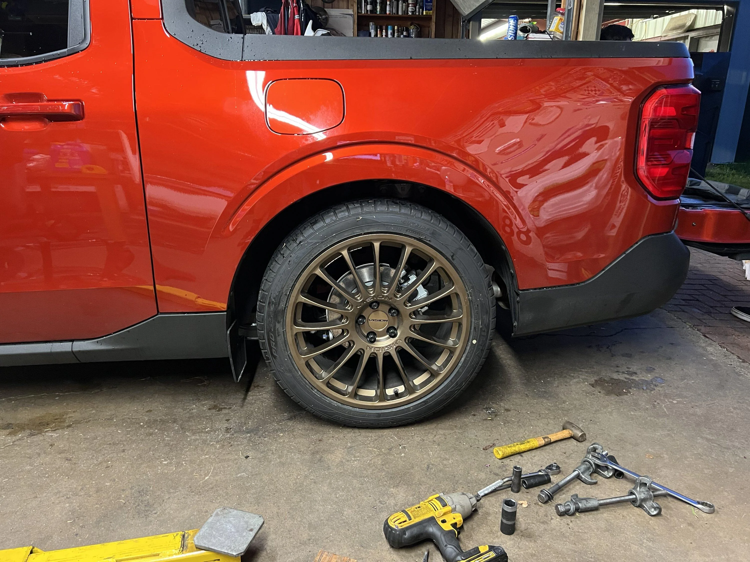 Scale Suspension Coilovers for 2022+ Ford Maverick [installed photos ...