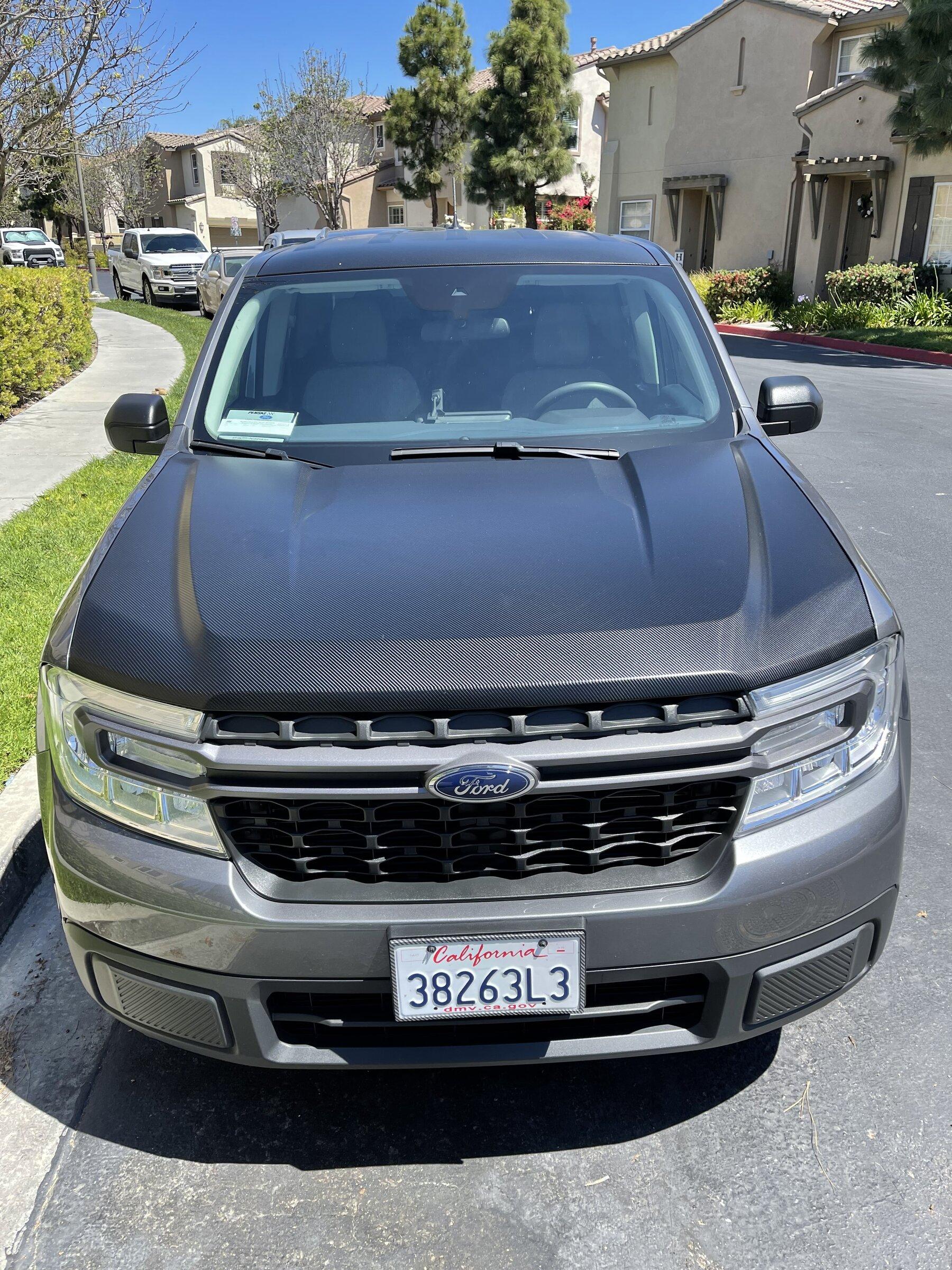 Carbon Fiber Hoods Ford Maverick