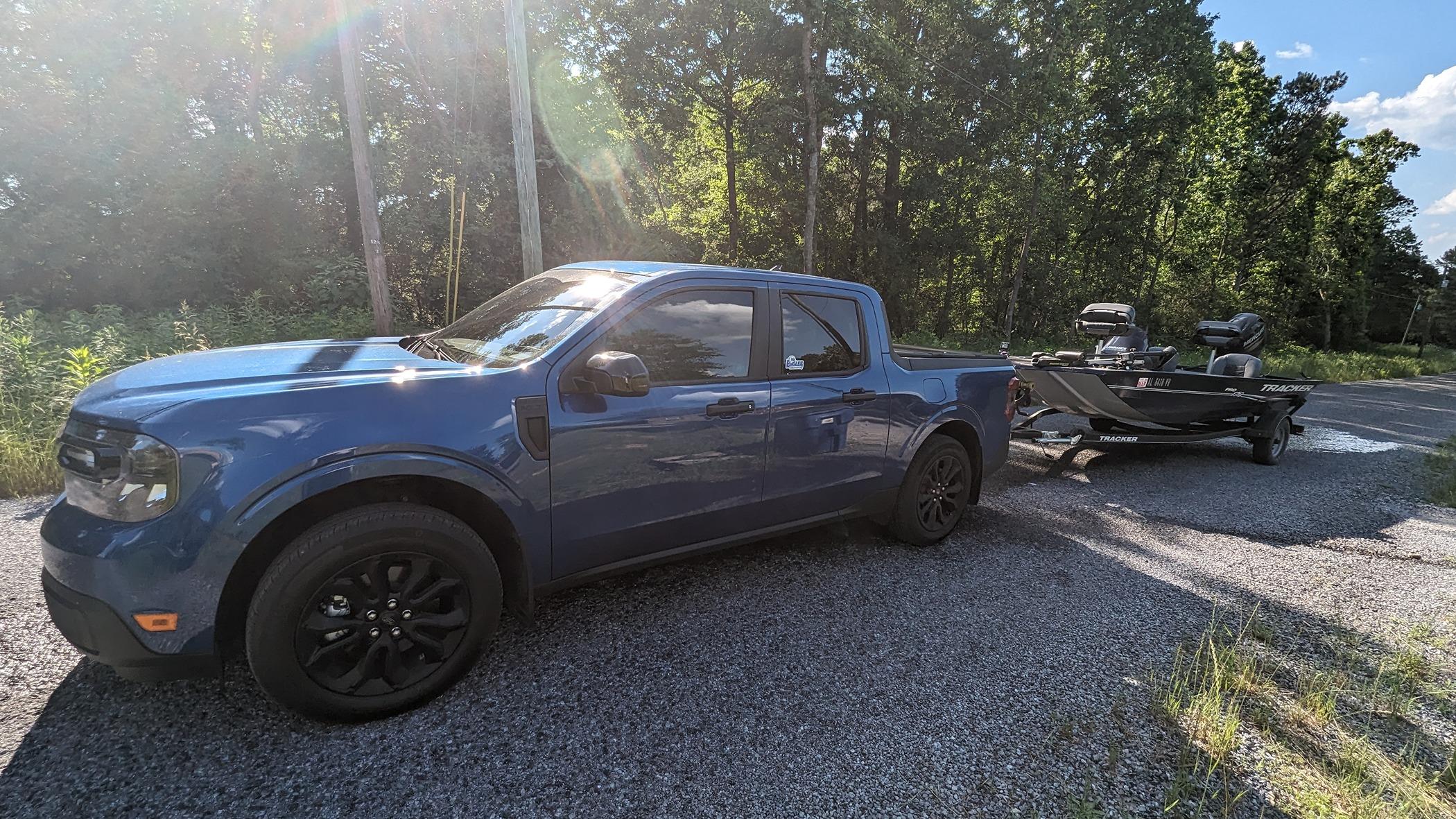 Hauling a six foot fishing pole in a 4 1/2 foot bed ...