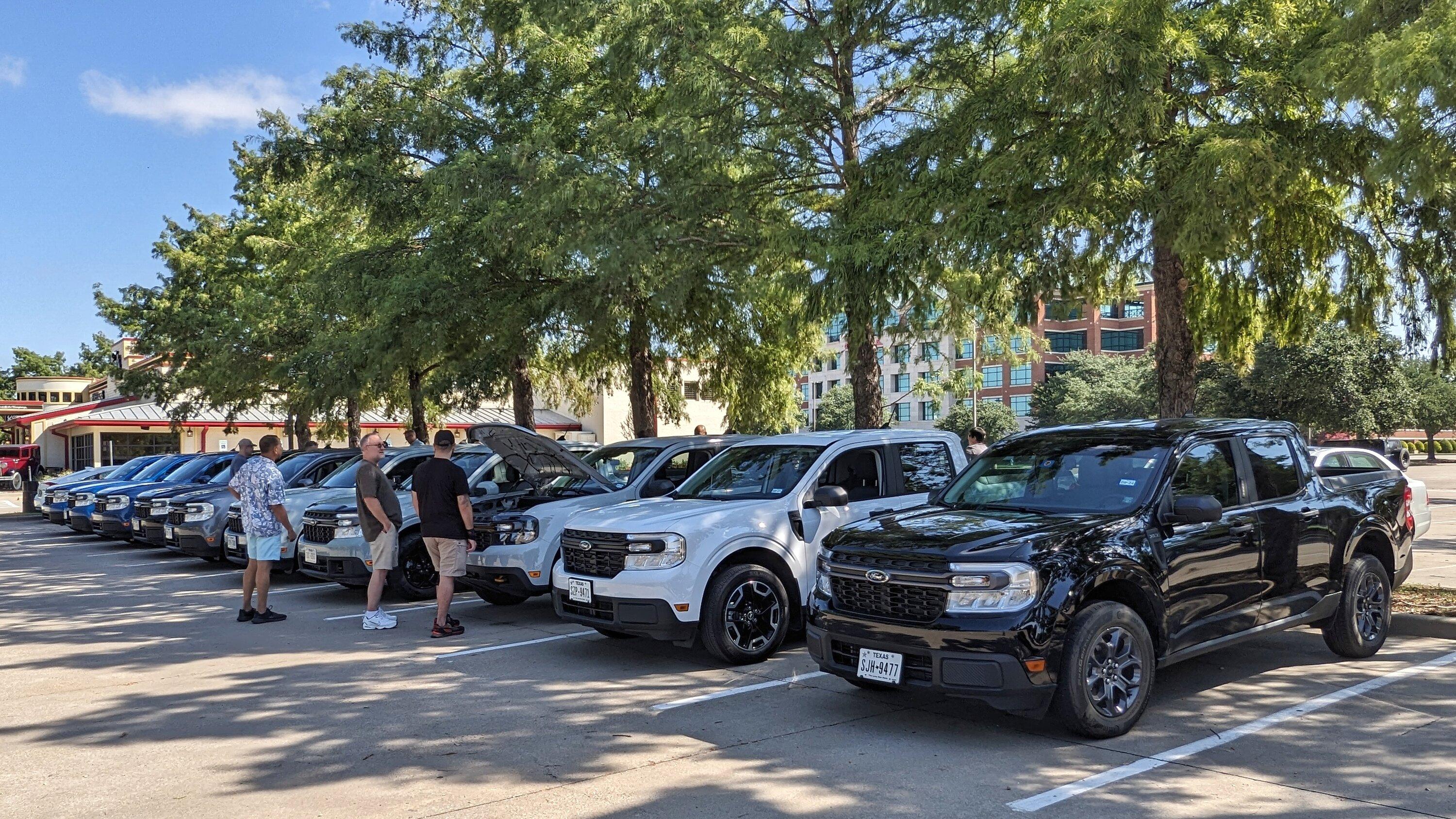 DFW Maverick Meet - Pics | MaverickTruckClub - 2022+ Ford Maverick ...