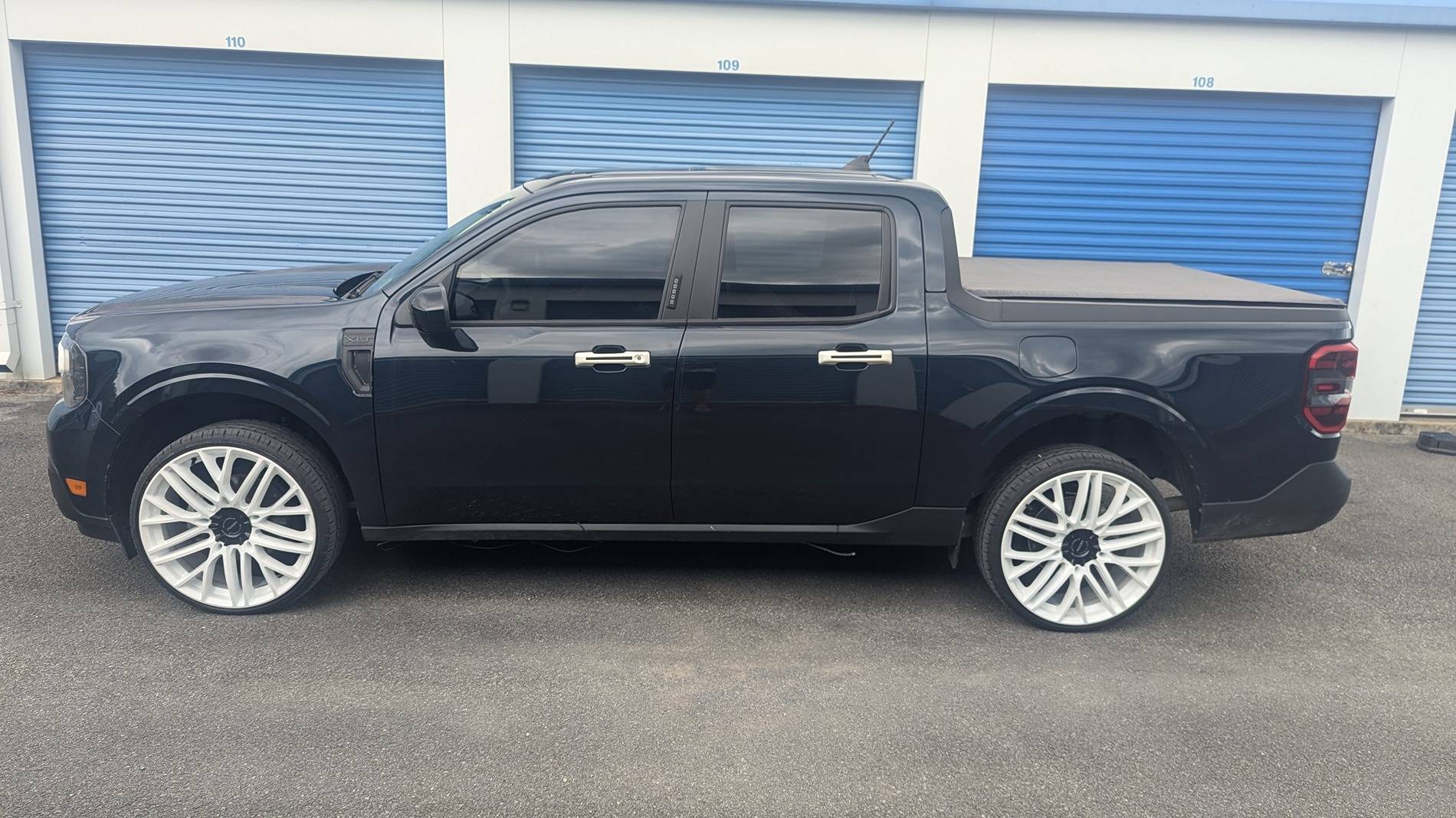 23 XLT BAP Alto Blue Build | MaverickTruckClub - 2022+ Ford Maverick ...