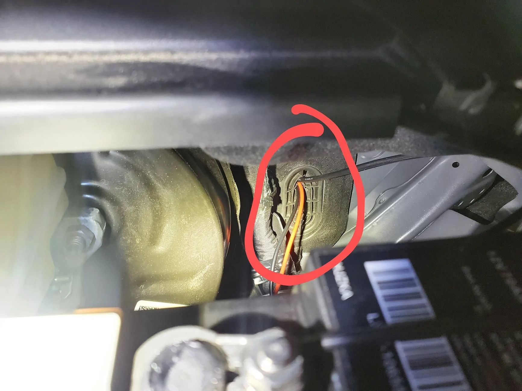 Firewall Grommet Part #? | MaverickTruckClub - 2022+ Ford Maverick ...