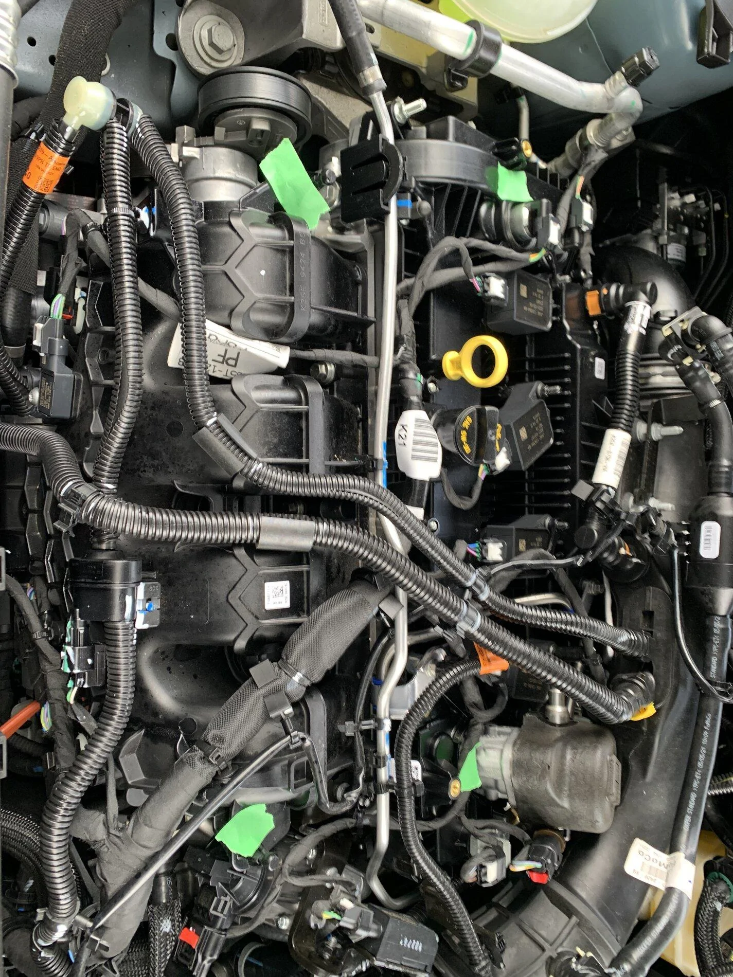 Engine Cover installed in 2.0L Ecoboost Maverick engine bay (From ...