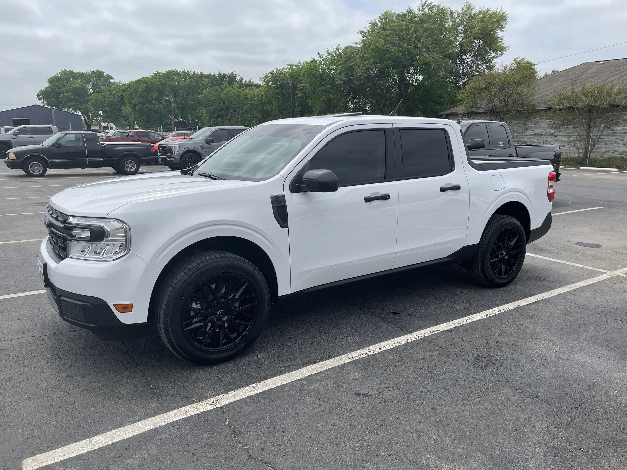 Sitting on 19s, with a custom Tint job! | MaverickTruckClub - 2022 ...