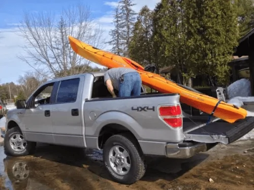 How would you transport a 14' kayak or long pieces of lumber on a ...