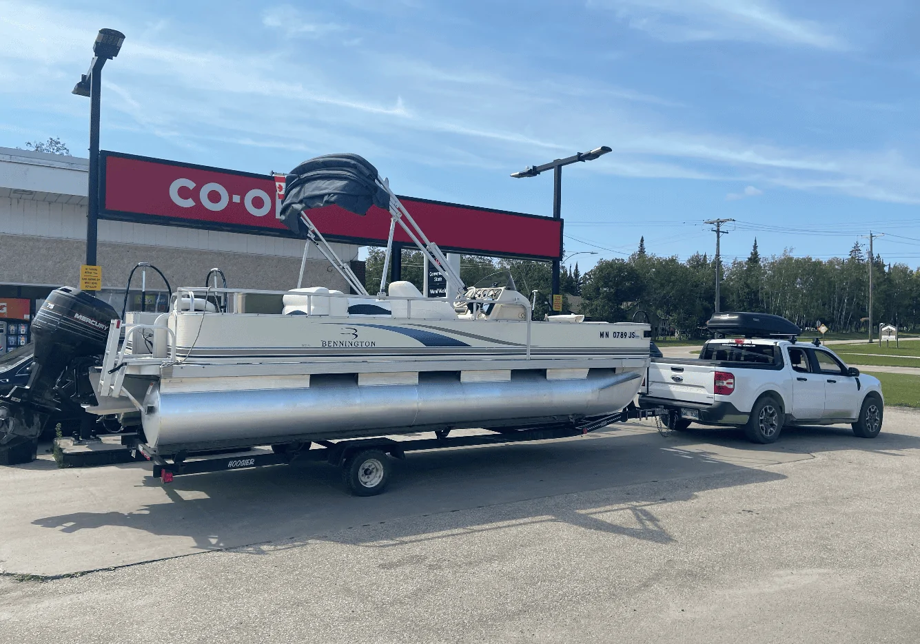 23' Pontoon Towing Impressions with 4K Tow Package Maverick XL ...