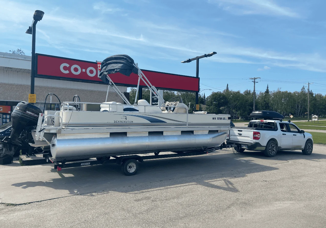 Bass Boat Towing with 2.0L 4K Towing Package | MaverickTruckClub - 2022 ...