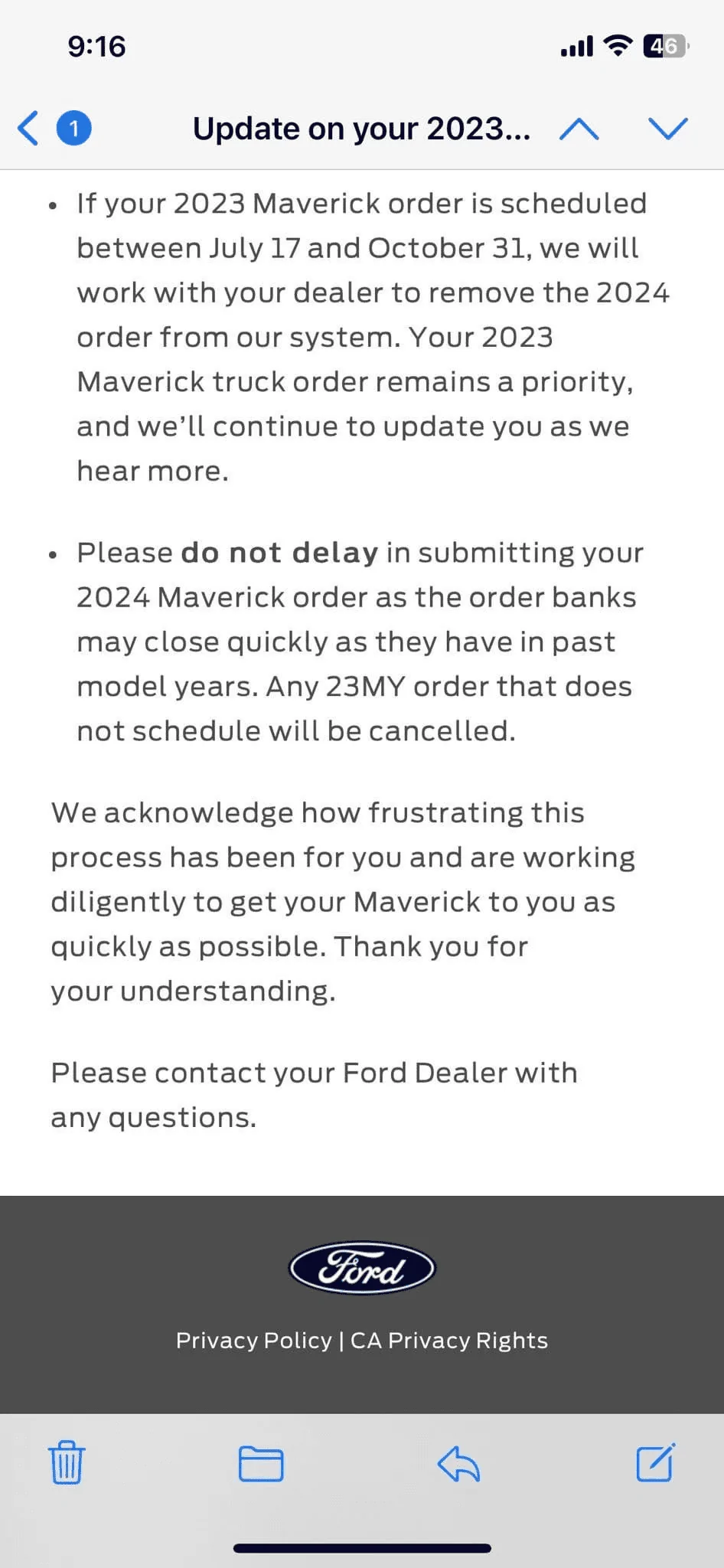Fascinating 2024 Ford Maverick Order Bank Closed Images