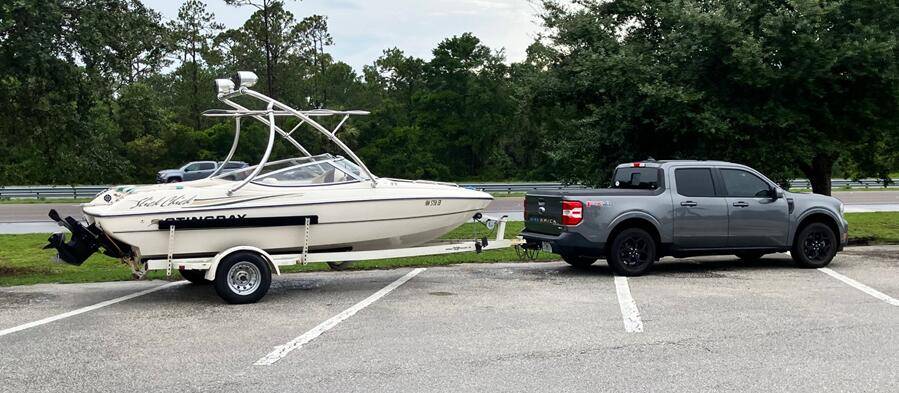 XL Towing/Launching Pleasure Craft | MaverickTruckClub - 2022+ Ford ...
