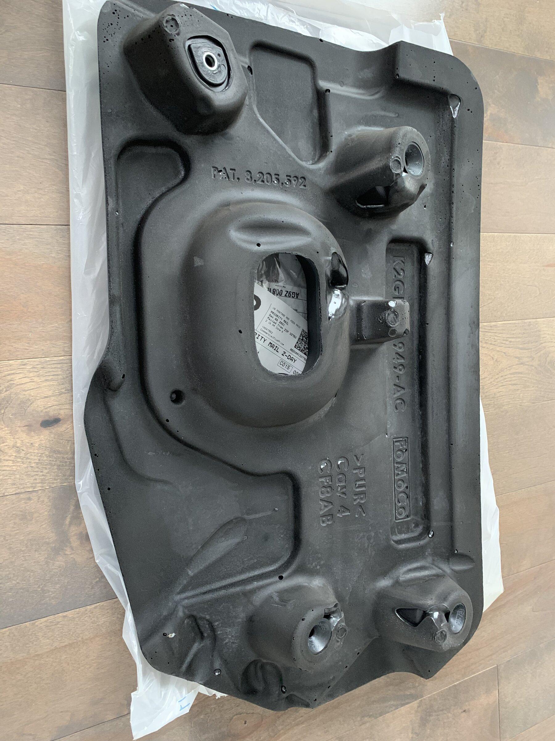 Engine Cover installed in 2.0L Ecoboost Maverick engine bay (From ...