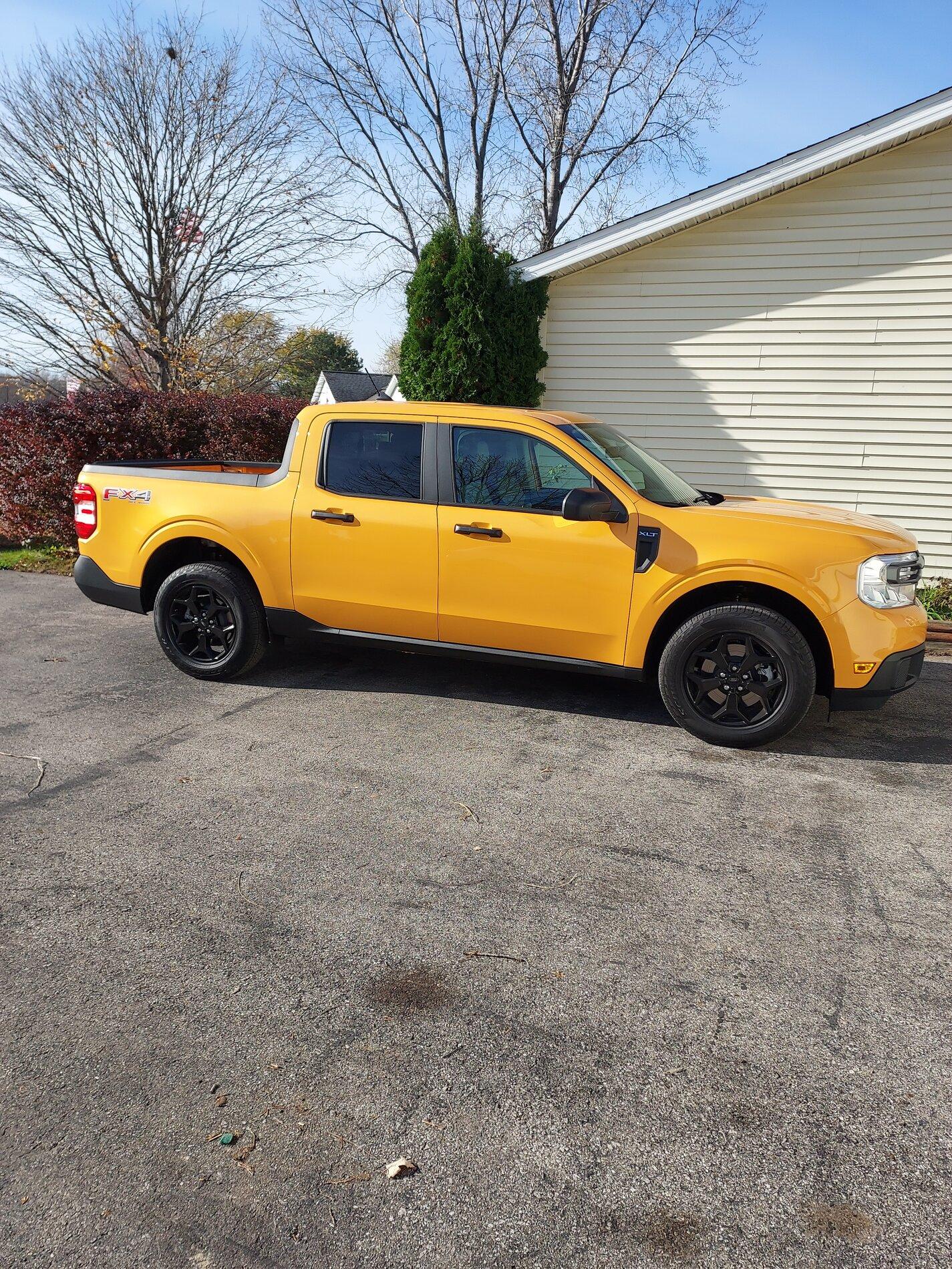 My Cyber Orange Maverick | MaverickTruckClub - 2022+ Ford Maverick ...