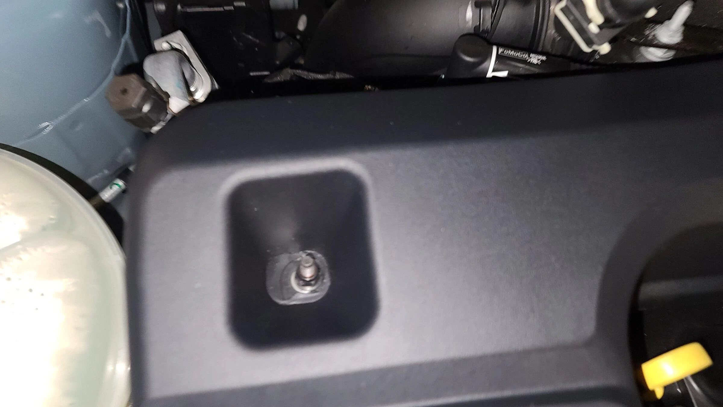 Engine Cover installed in 2.0L Ecoboost Maverick engine bay (From ...