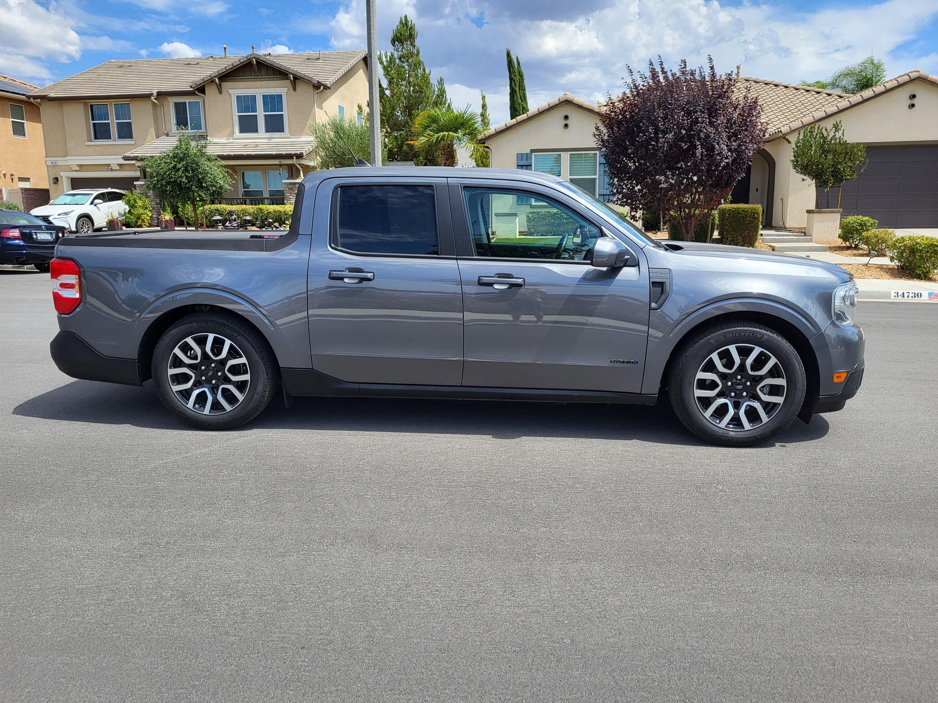 H&R Escape Lowering Springs on Hybrid Lariat Maverick ...