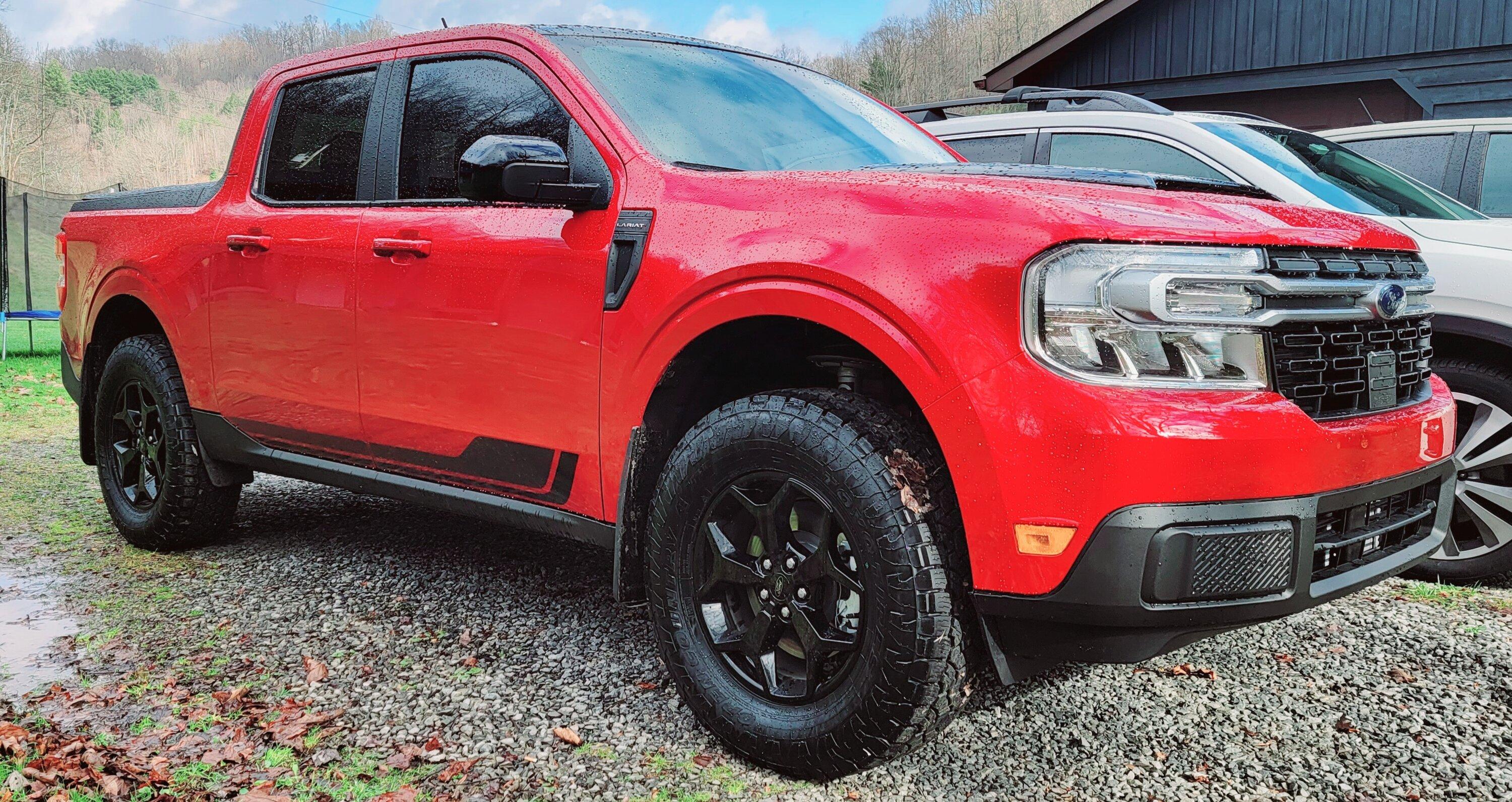 255/70r17 with 2" lift on Lariat First Edition | MaverickTruckClub ...