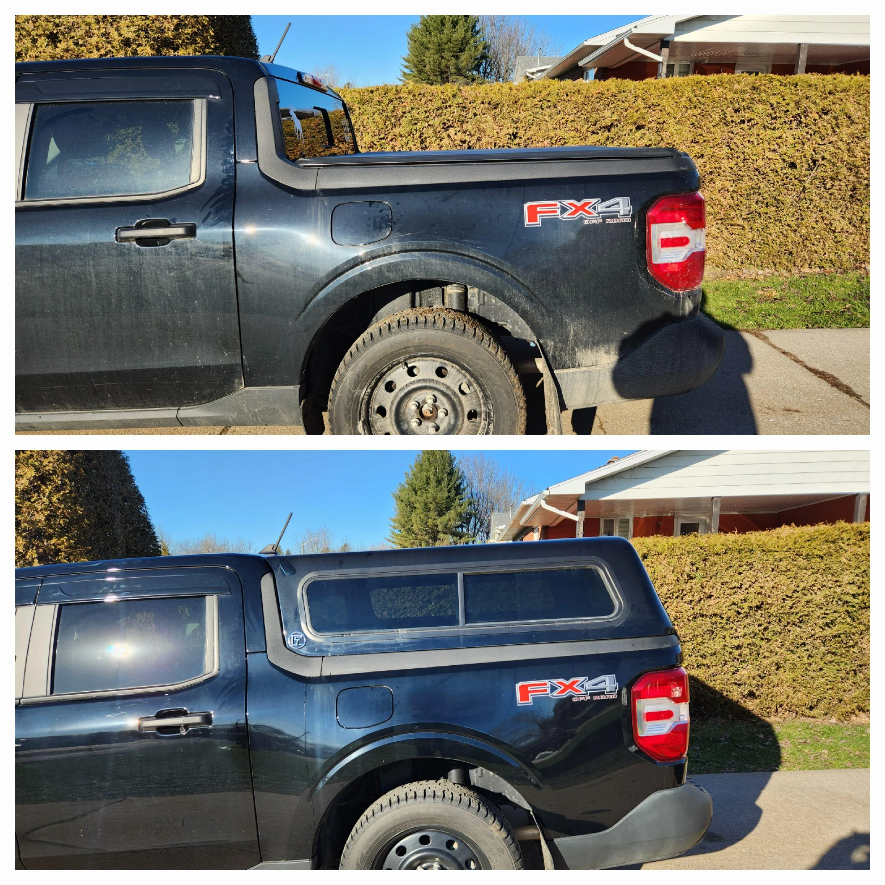 Fibrobec E-Vision ~ Flat Top Bed Cap for Ford Maverick ...