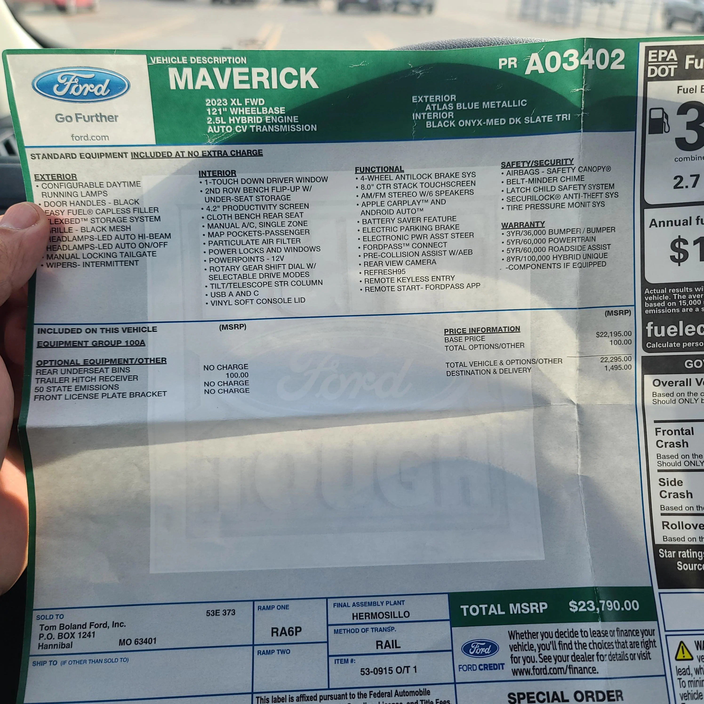 Price hike on 2024 Maverick XL - $415 | Page 5 | MaverickTruckClub ...