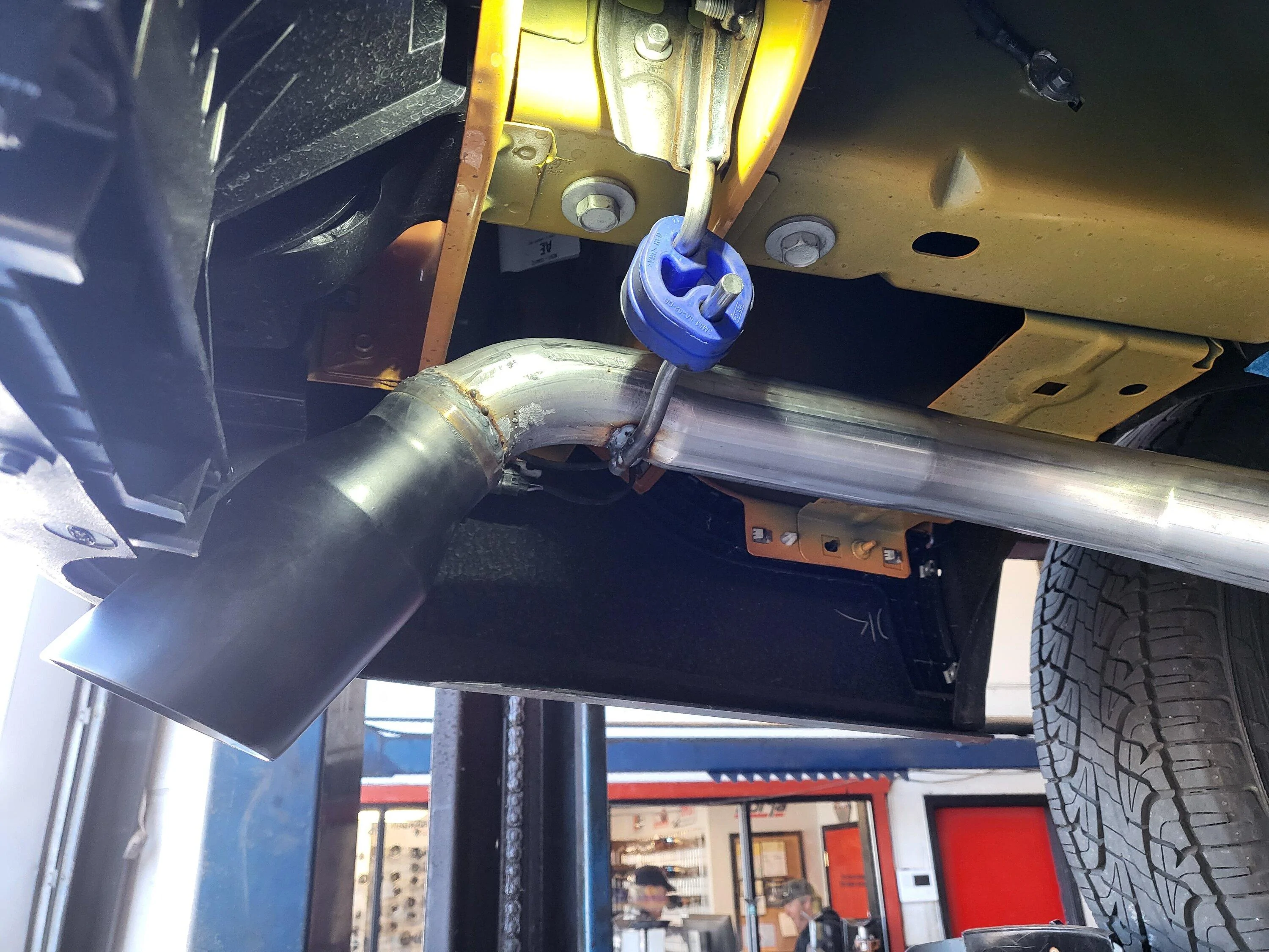 Exhaust Mesh Thing | MaverickTruckClub - 2022+ Ford Maverick Pickup ...