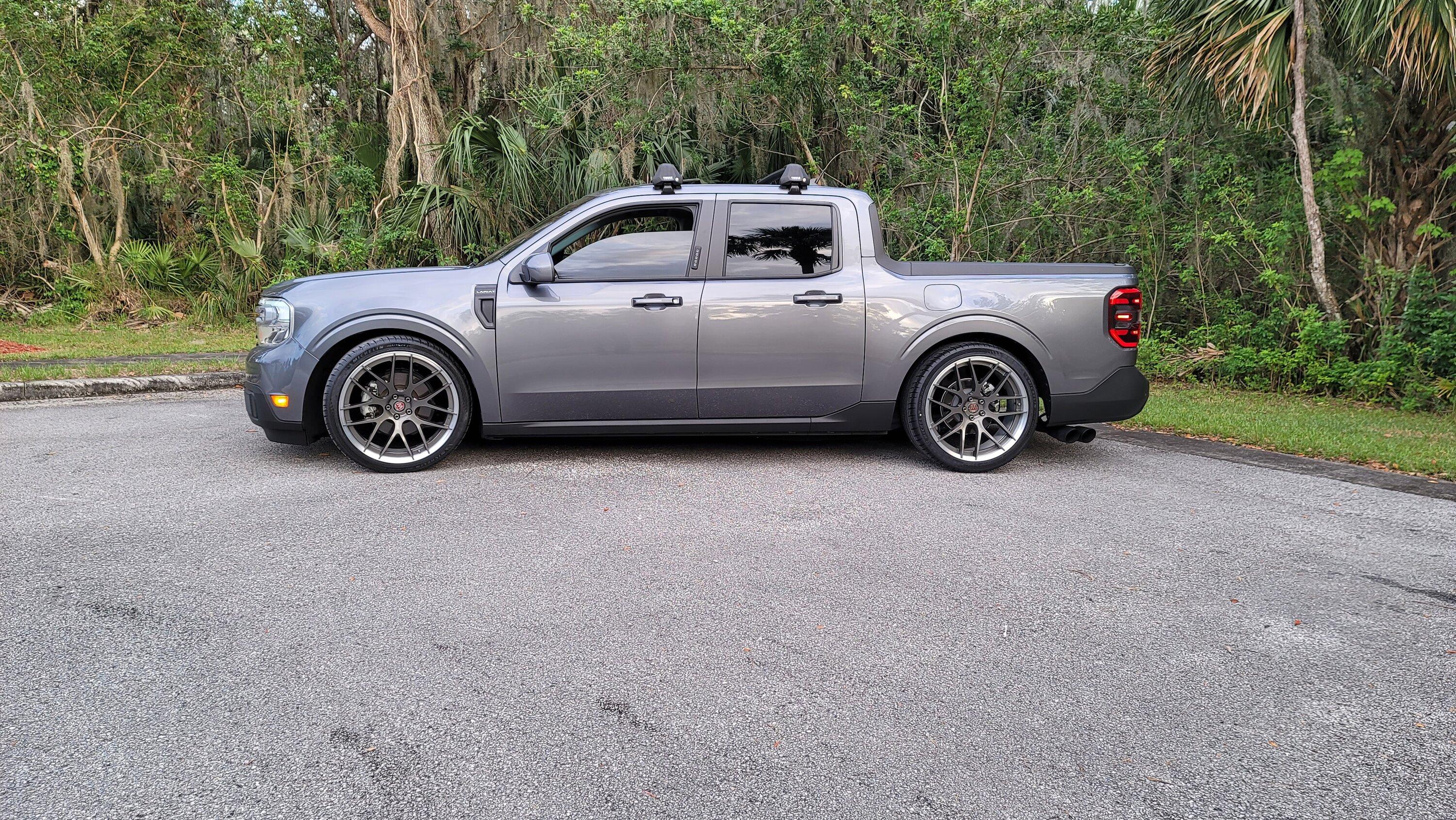 Staggered setup 21x9 & 21x10 | MaverickTruckClub - 2022+ Ford Maverick ...