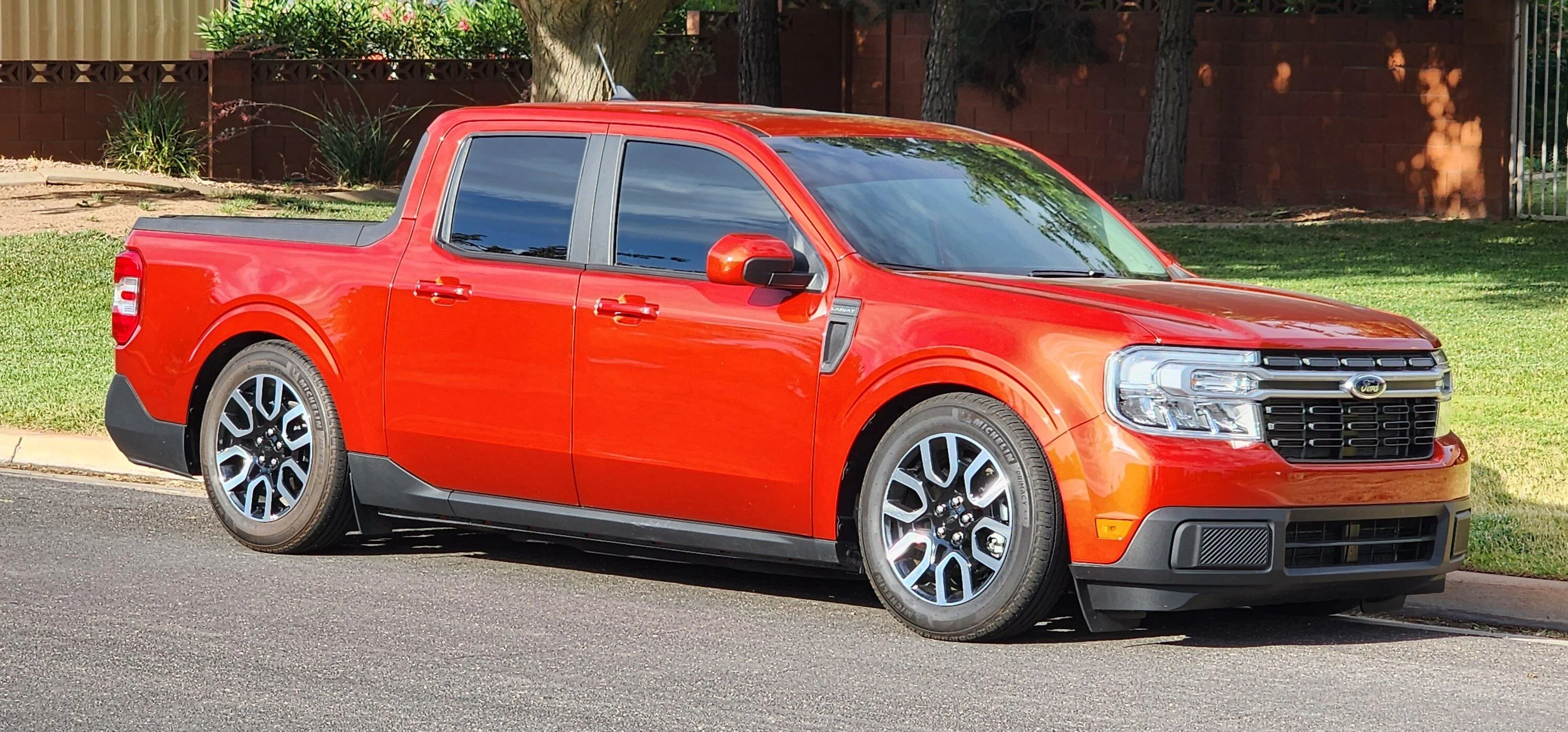Slammed on Silver's Coilovers (23 Hybrid Lariat) | MaverickTruckClub ...