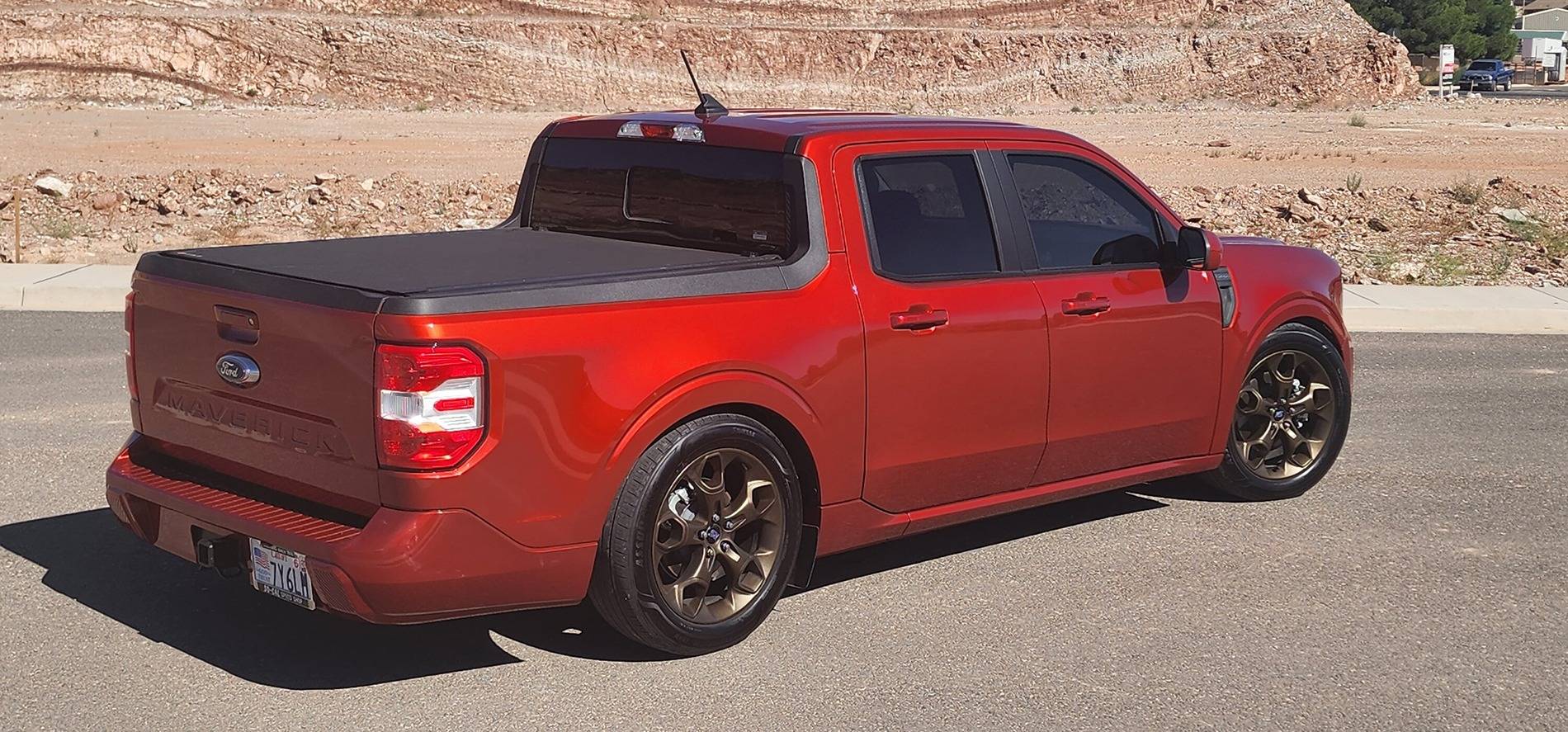 Lowered mavericks | MaverickTruckClub - 2022+ Ford Maverick Pickup ...