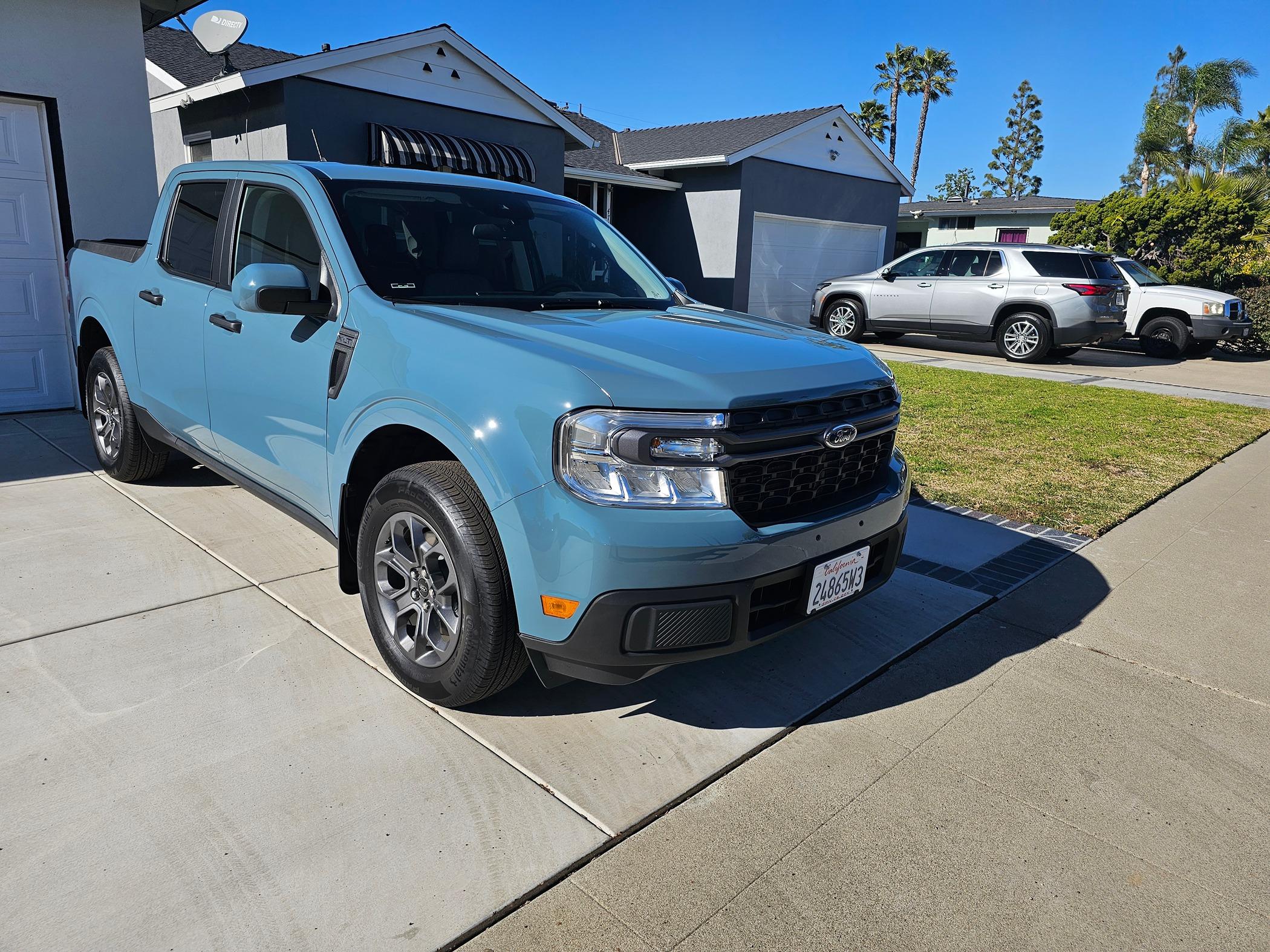 Front Tag Mount. | MaverickTruckClub - 2022+ Ford Maverick Pickup Forum ...