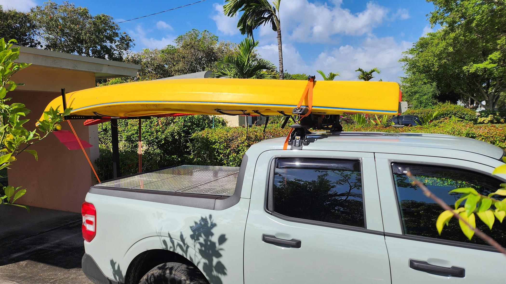 Roof Rails for a 2 Person Canoe? | MaverickTruckClub - 2022+ Ford ...