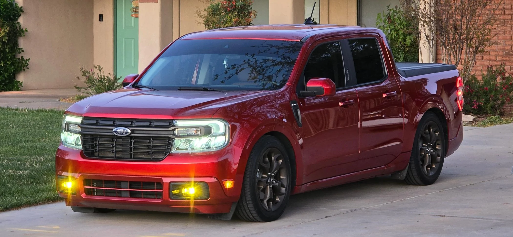 Diode Dynamics SS3 LED PODS SAE in Yellow + backlight installed ...