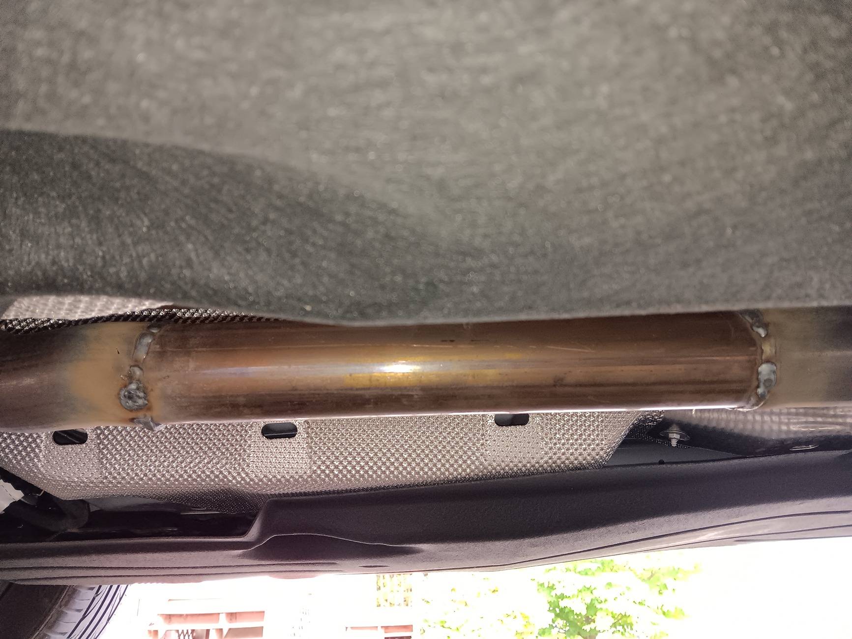 Secondary cat / resonator delete - removed | MaverickTruckClub - 2022 ...