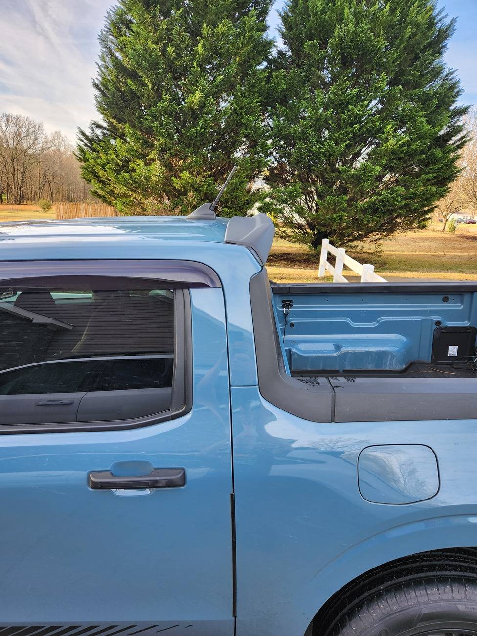 2022 Rear cab spoiler on Area 51 | MaverickTruckClub - 2022+ Ford ...