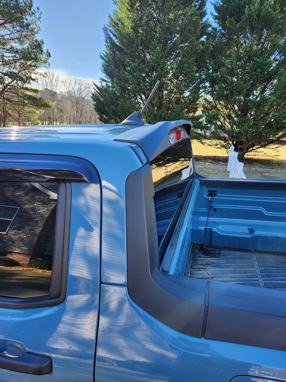 2022 Rear cab spoiler on Area 51 | MaverickTruckClub - 2022+ Ford ...