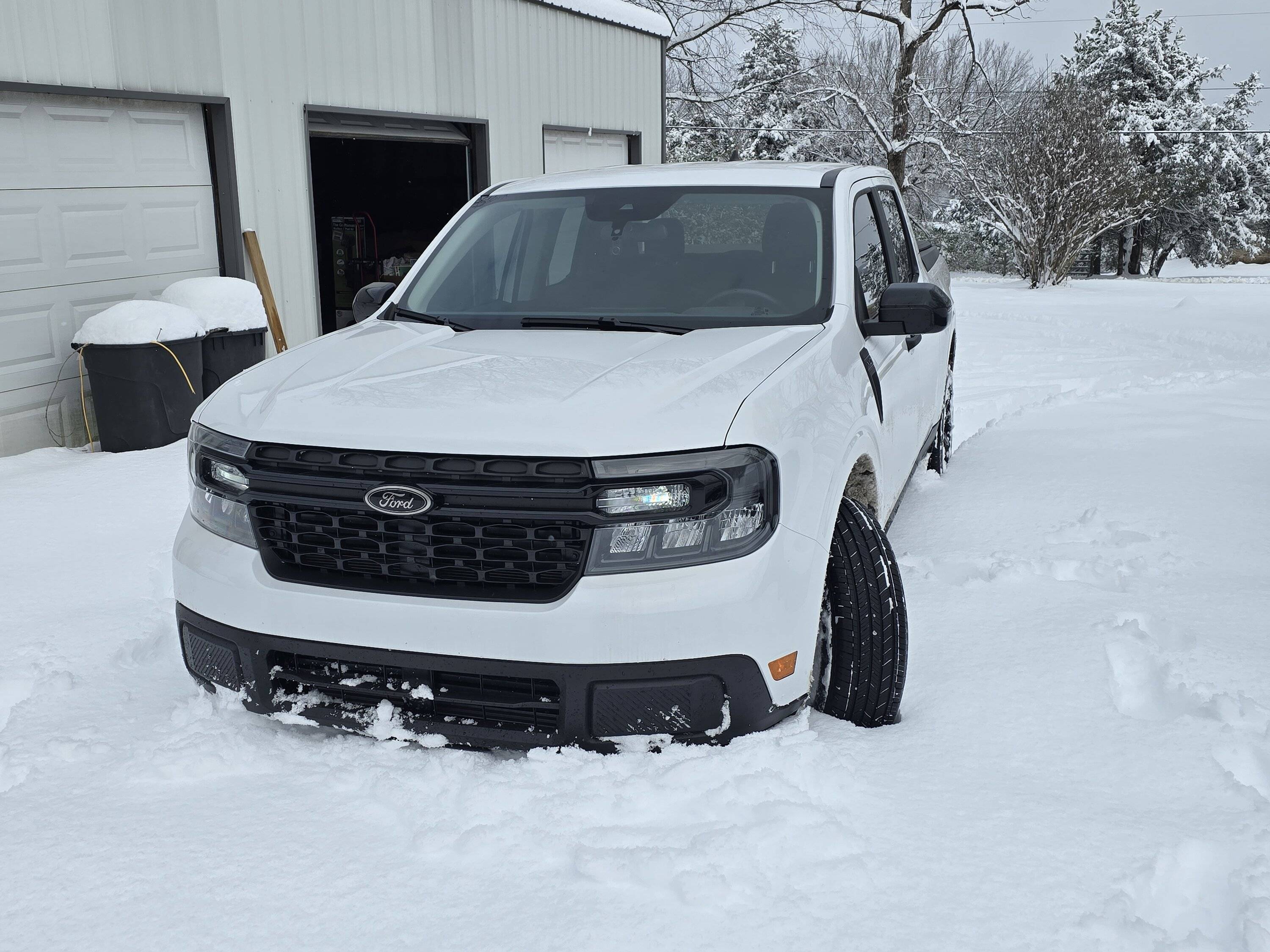 First time in the snow.... | MaverickTruckClub - 2022+ Ford Maverick ...