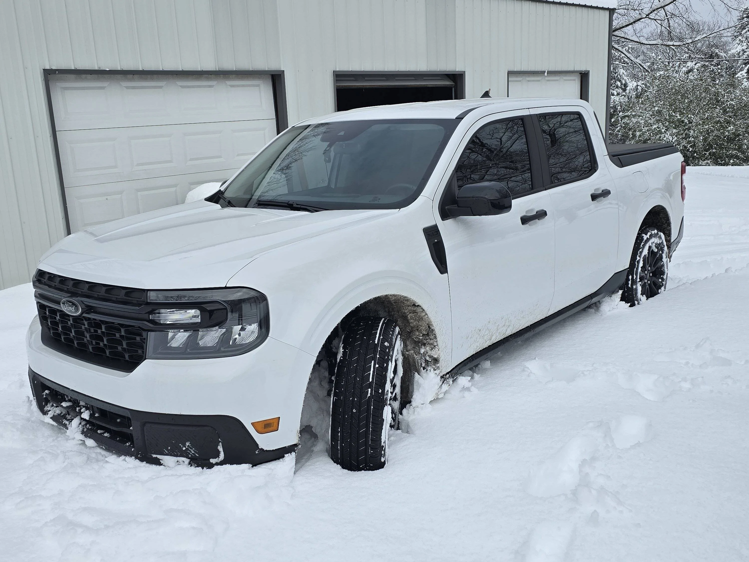 First time in the snow.... | MaverickTruckClub - 2022+ Ford Maverick ...