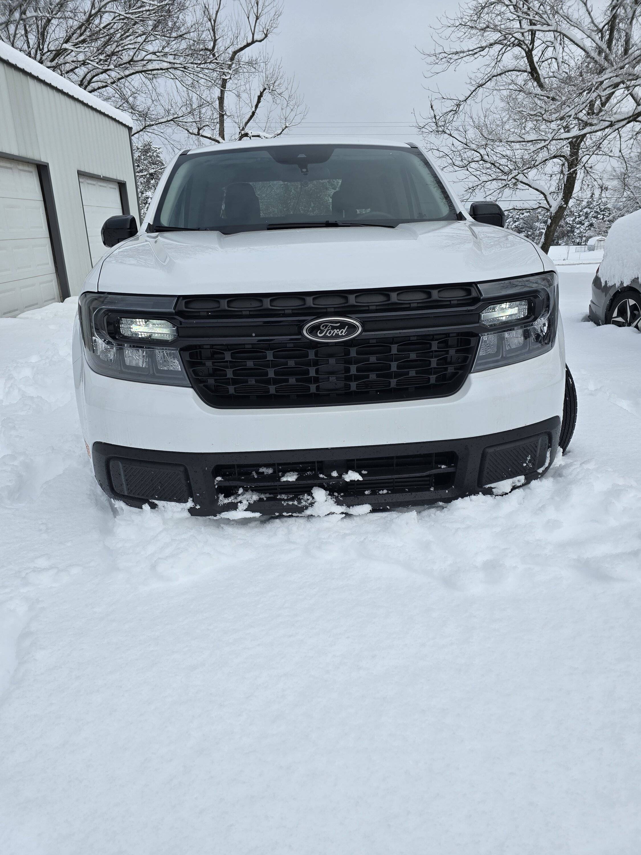 First time in the snow.... | MaverickTruckClub - 2022+ Ford Maverick ...