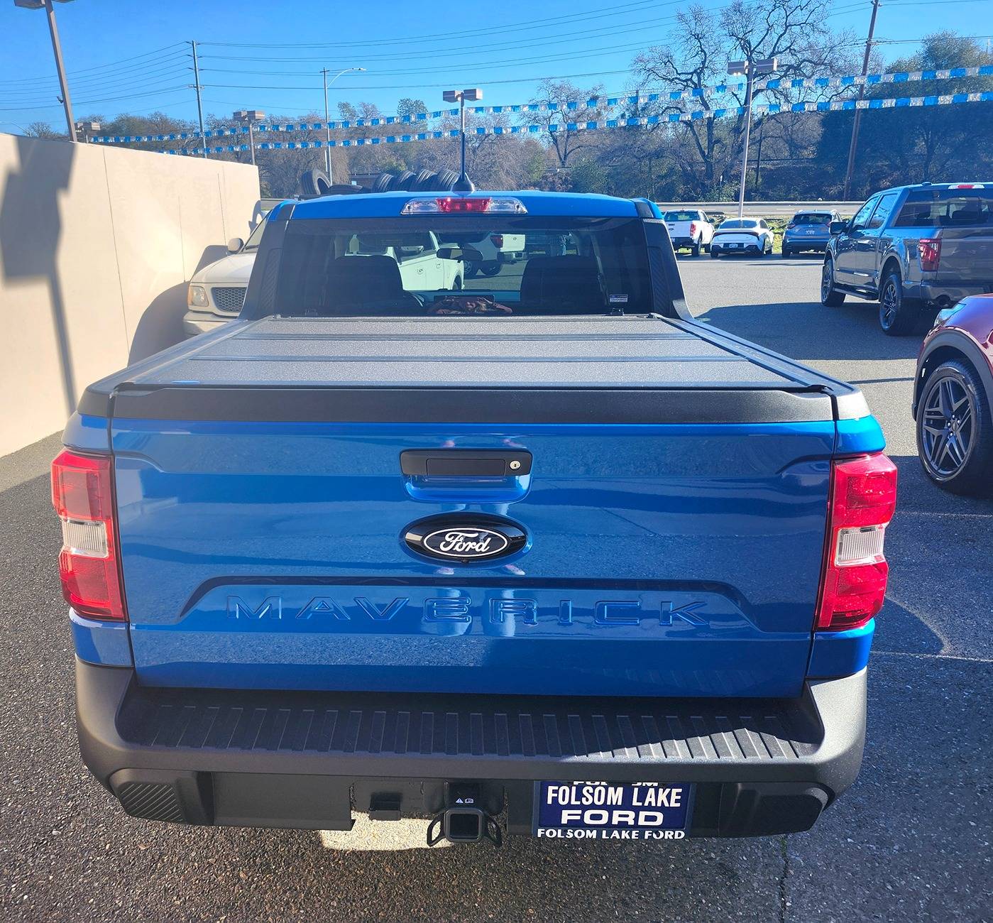 Velocity Blue 2025 Maverick delivered | MaverickTruckClub - 2022+ Ford ...