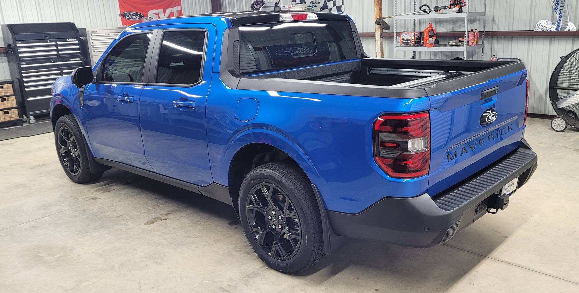 2025 Velocity Blue Hybrid Lariat 4k BAP | MaverickTruckClub - 2022 ...