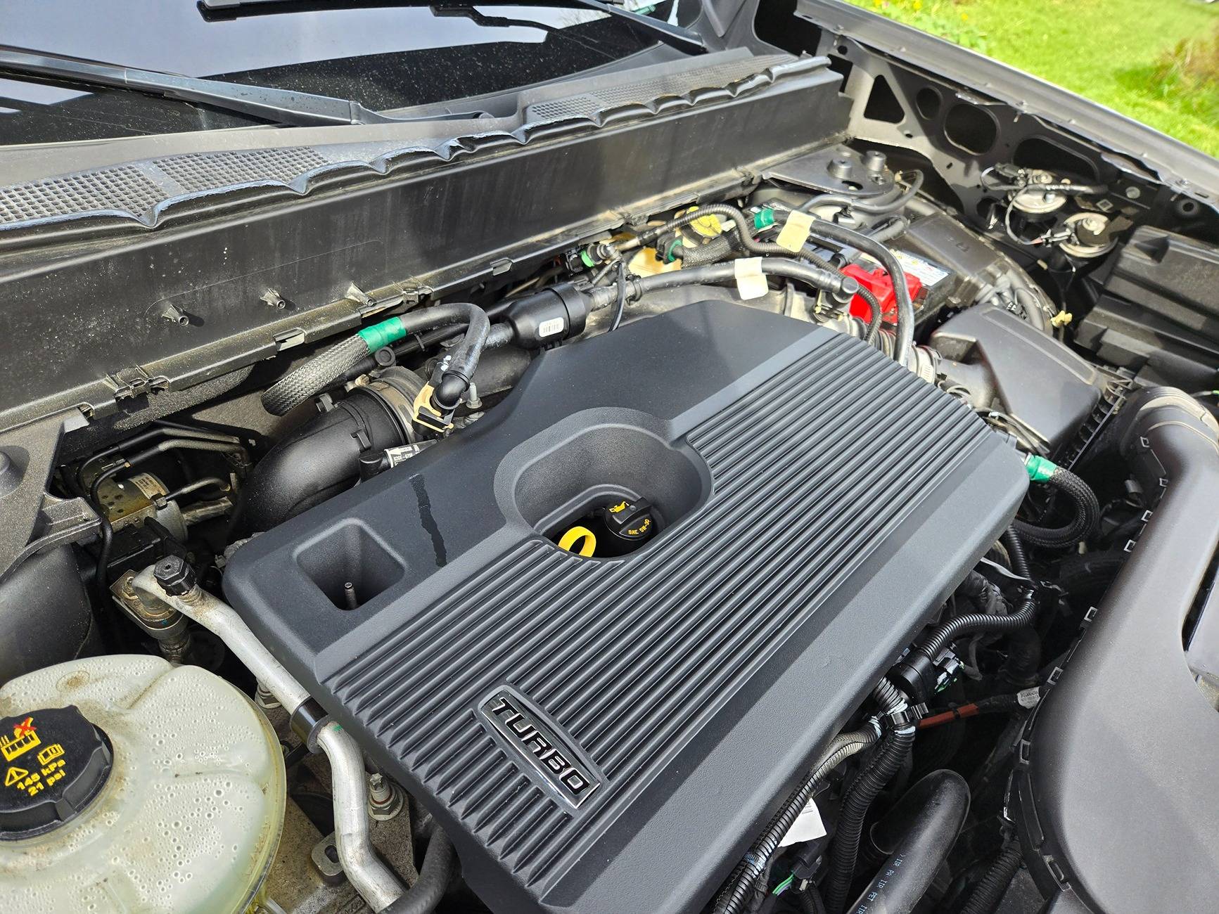 Installed Lincoln engine cover on 2022 Maverick | MaverickTruckClub ...