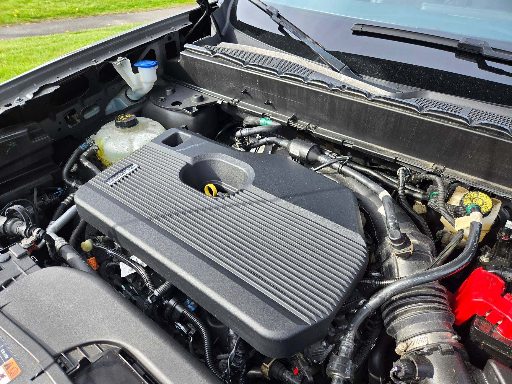 Installed Lincoln engine cover on 2022 Maverick | MaverickTruckClub ...
