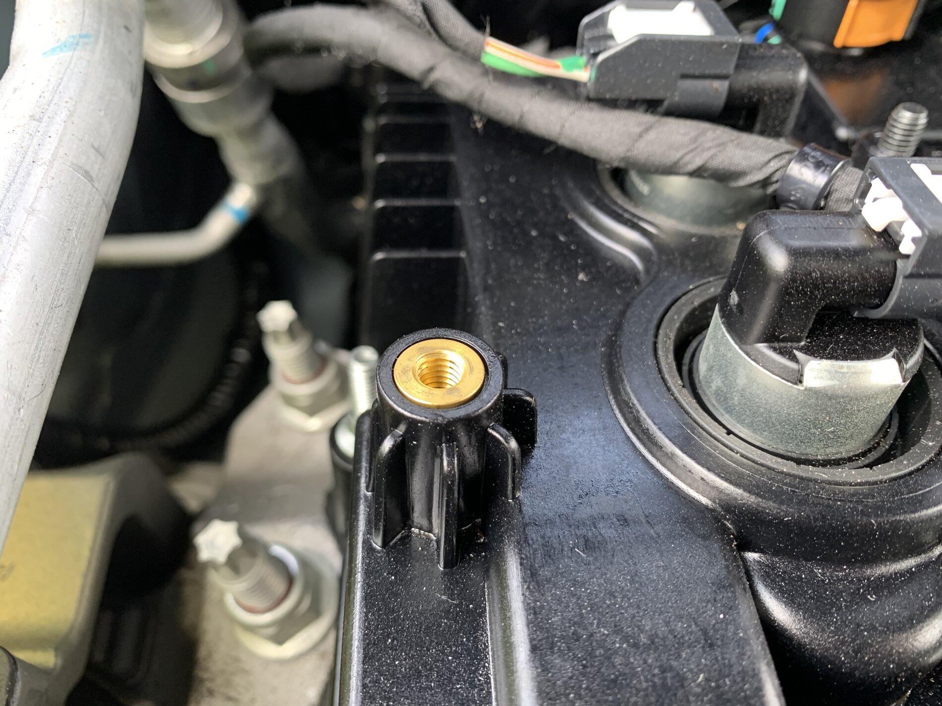 Engine Cover installed in 2.0L Ecoboost Maverick engine bay (From ...