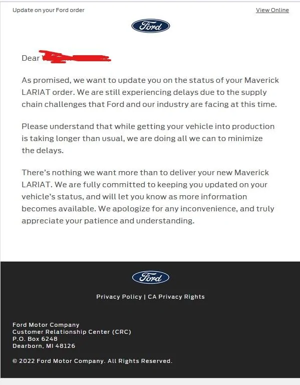 45 day update? | Page 3 | MaverickTruckClub - 2022+ Ford Maverick ...