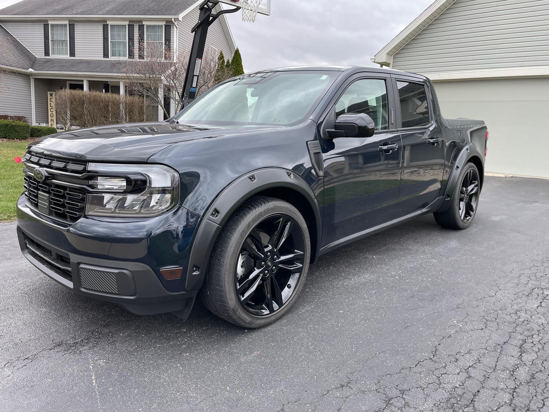 Bluto Maverick Build: Lower & Wider | MaverickTruckClub - 2022+ Ford ...