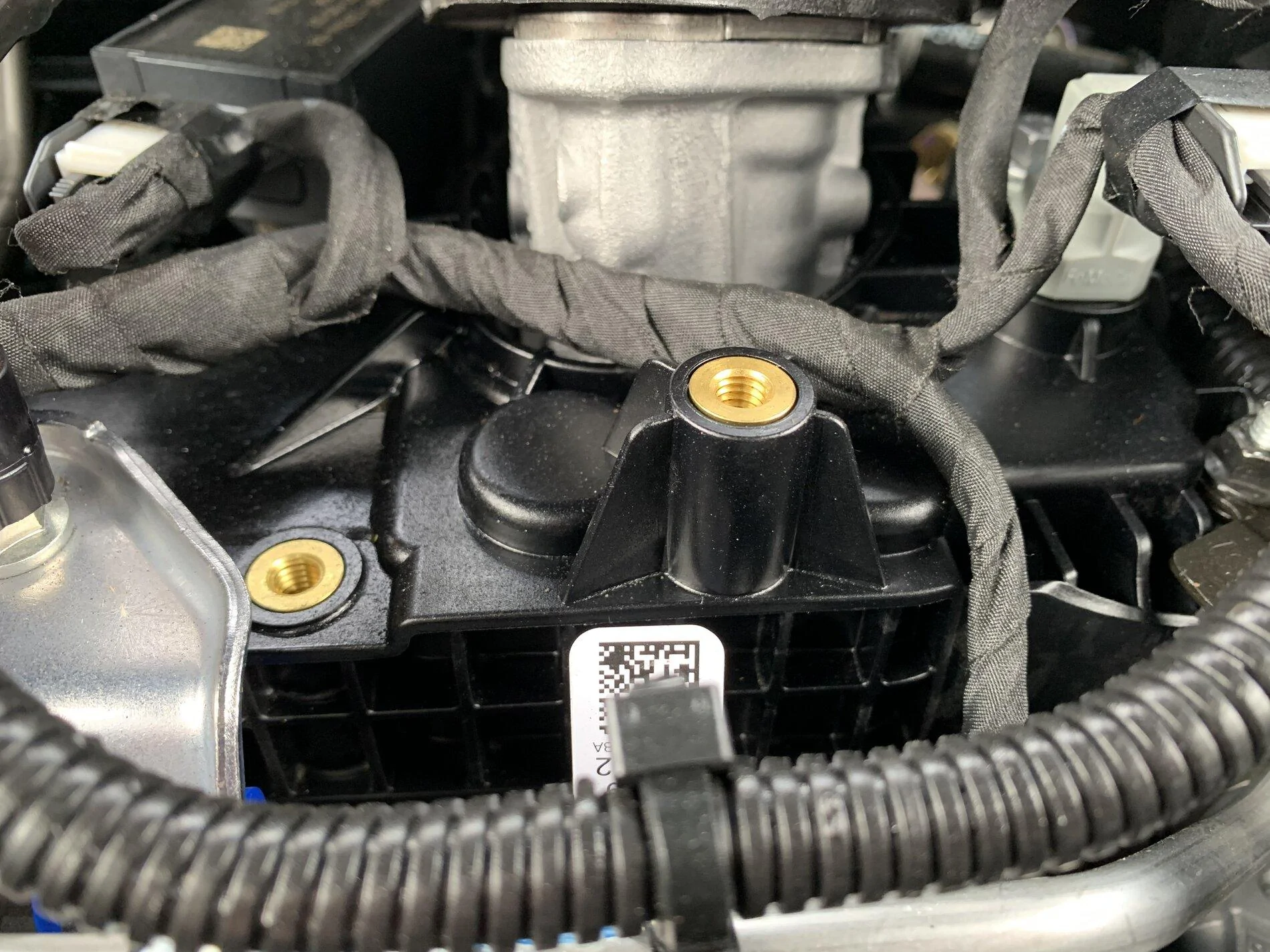 Engine Cover installed in 2.0L Ecoboost Maverick engine bay (From ...