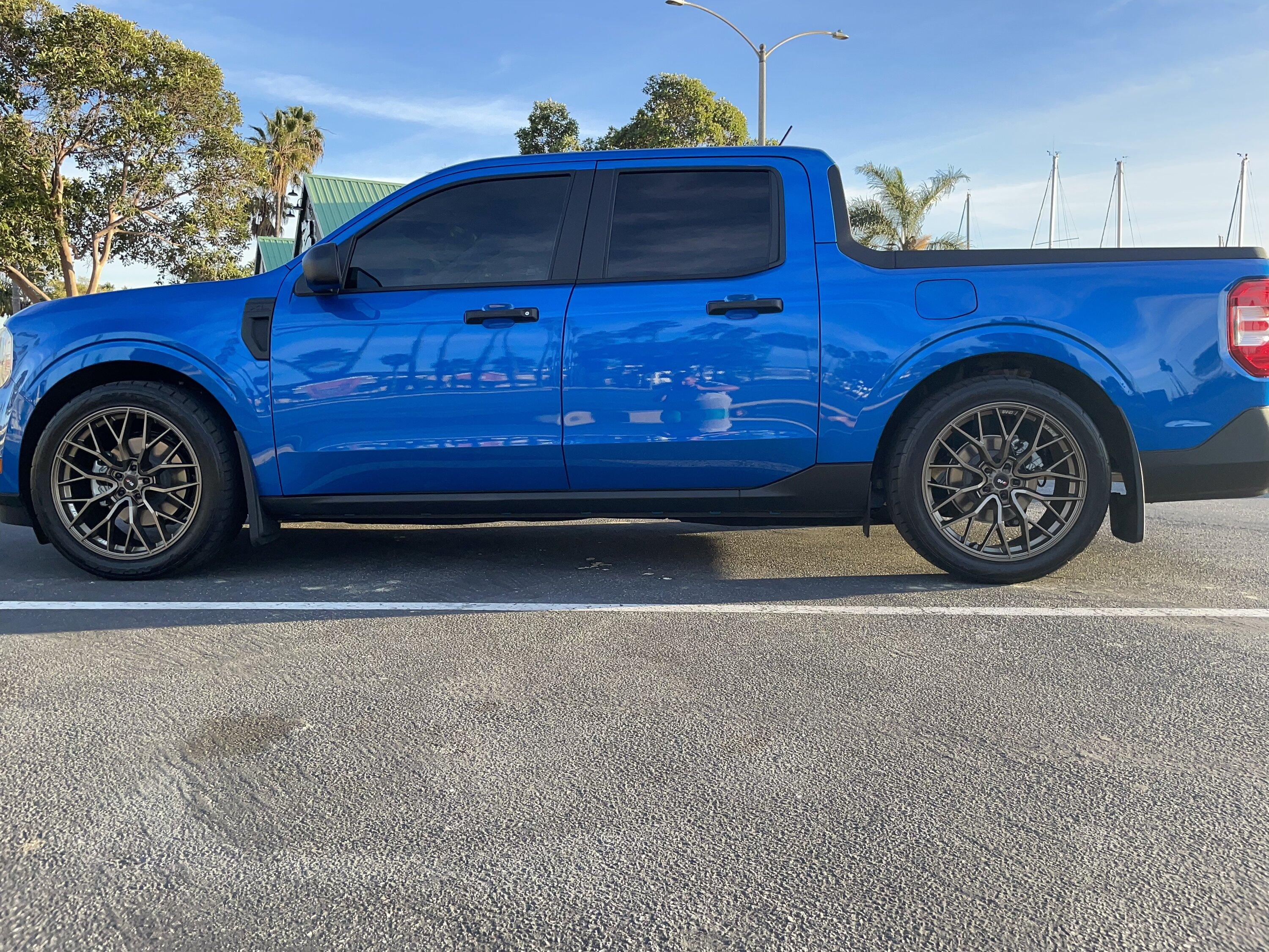 Eibach lowering springs installed on my Maverick Hybrid! | Page 2 ...