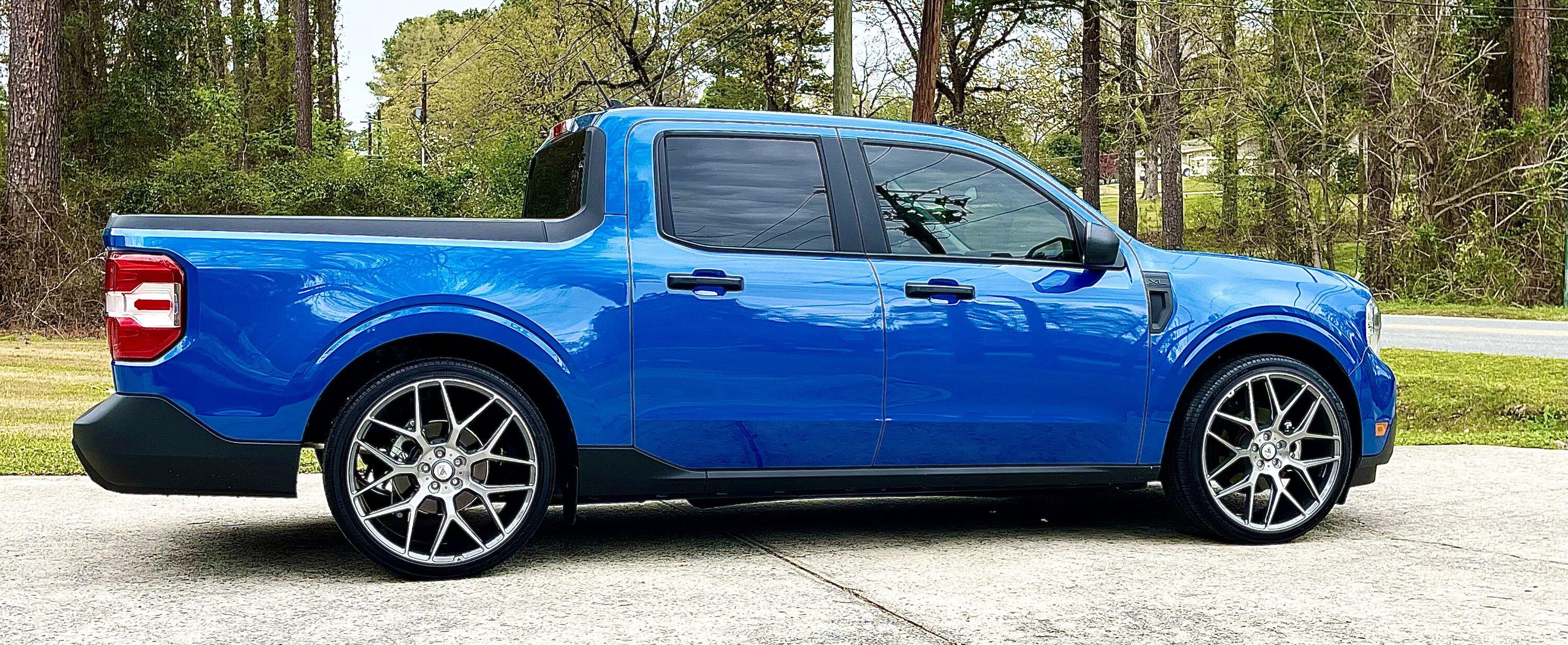 New 22” wheels/ waiting on Bags | MaverickTruckClub - 2022+ Ford ...