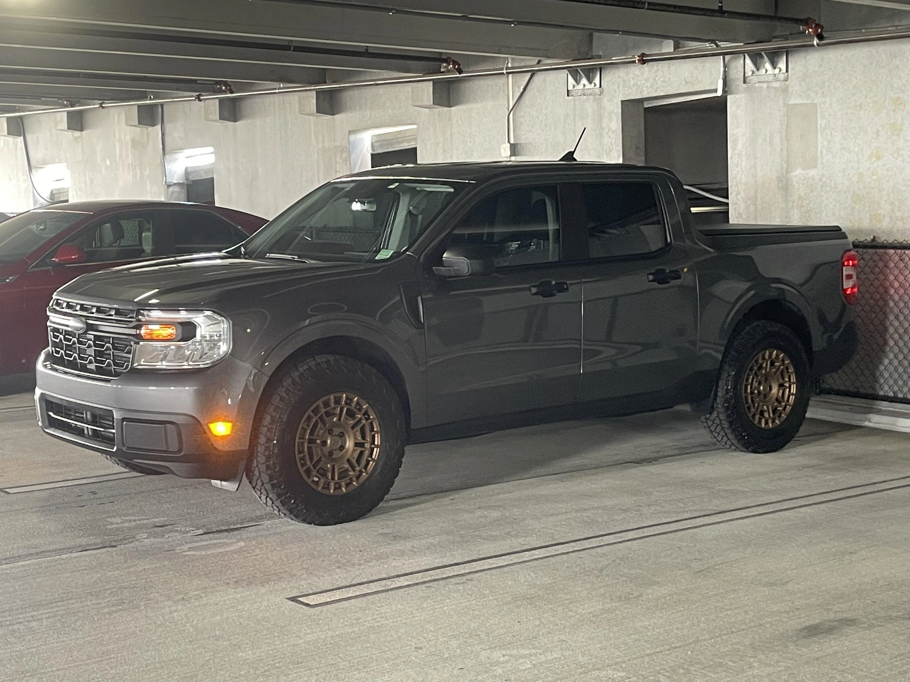265/70/17 tires, bronze wheels, other goodies installed on Hybrid ...