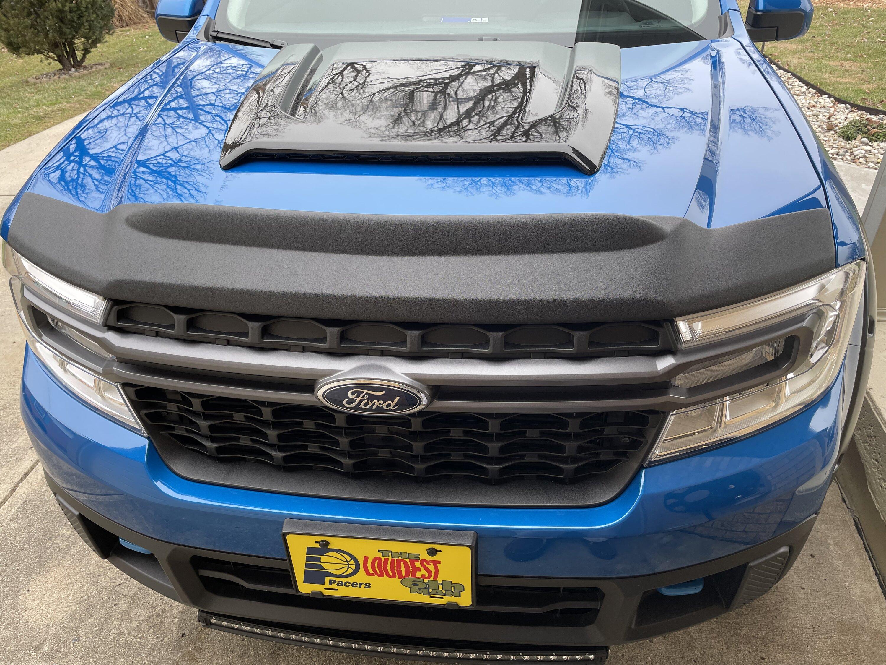 Cleared Coated my Hood Scoop | MaverickTruckClub - 2022+ Ford Maverick ...
