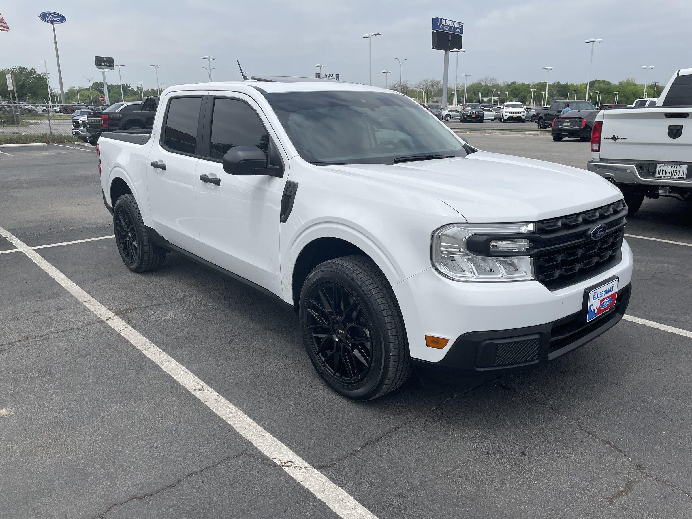 Sitting on 19s, with a custom Tint job! | MaverickTruckClub - 2022 ...