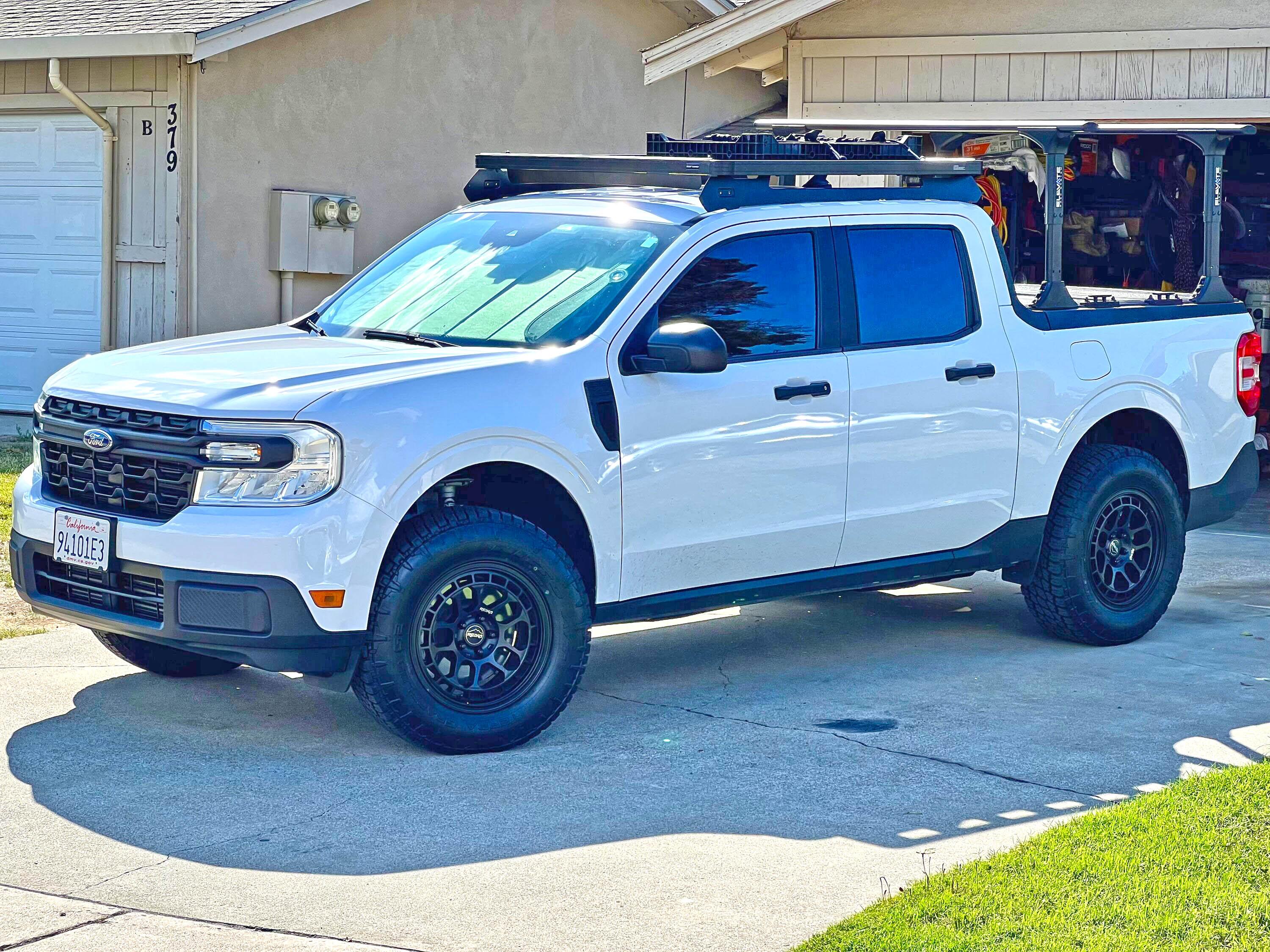 Maverick Work Truck lifted on 17" wheels, Nitto Terra Grappler G2 tires ...