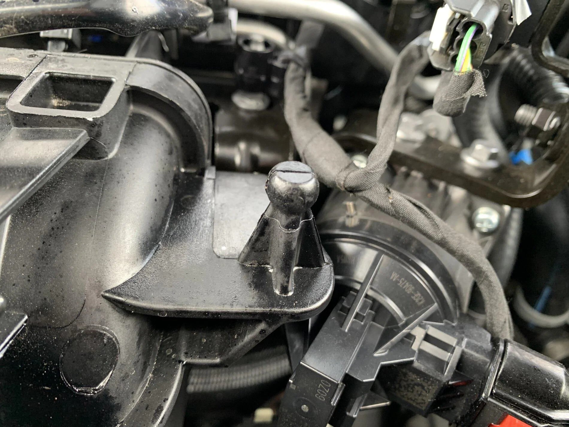 Engine Cover installed in 2.0L Ecoboost Maverick engine bay (From ...