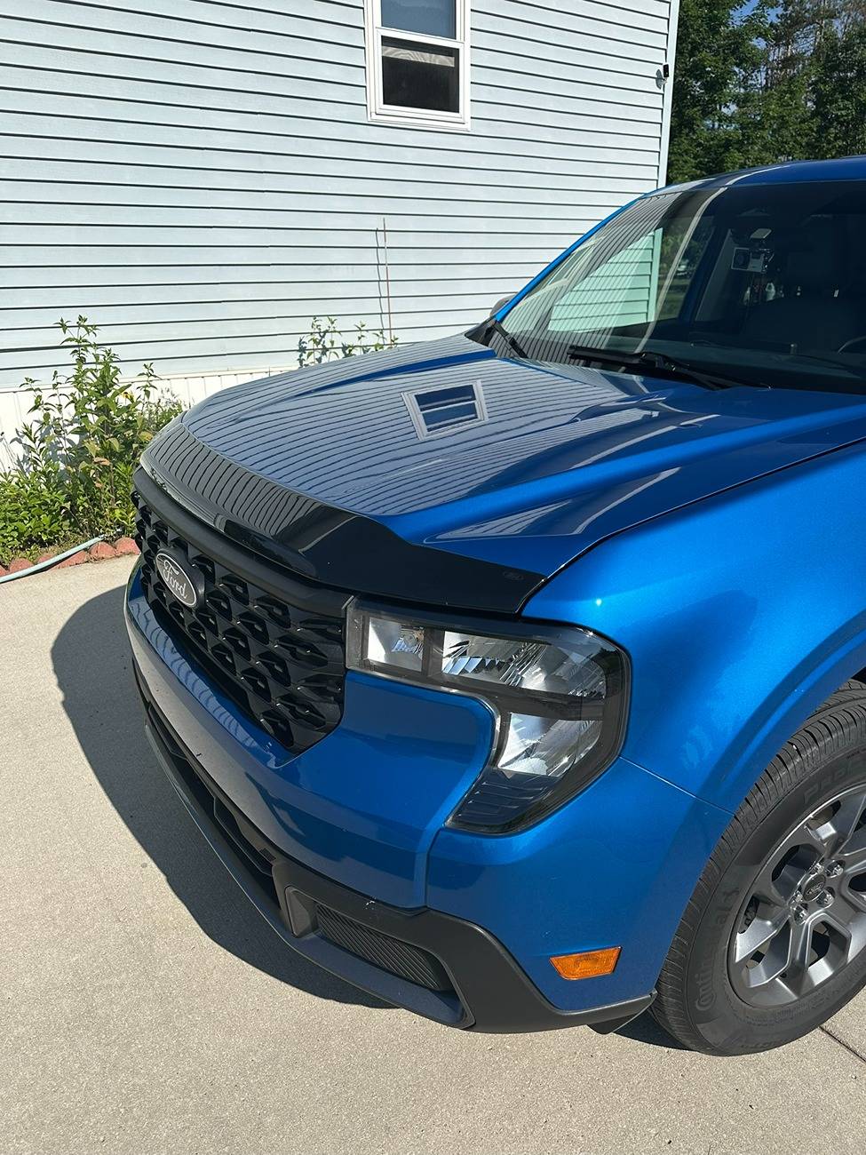 Pic request: 2025 Maverick WITH hood bug deflector installed | Page 3 ...