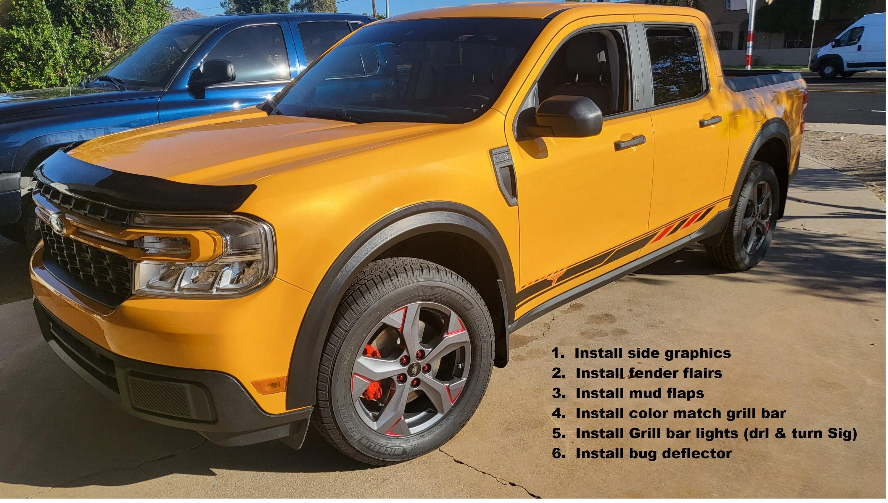 Muslogy Mud Flap PPF Install DIY how-to instructions ...